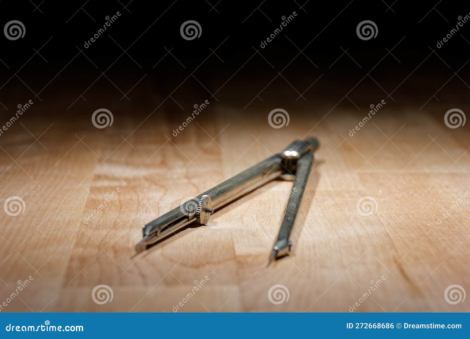 Set of Divider, Compass Inside a Box Stock Photo - Image of concept ...