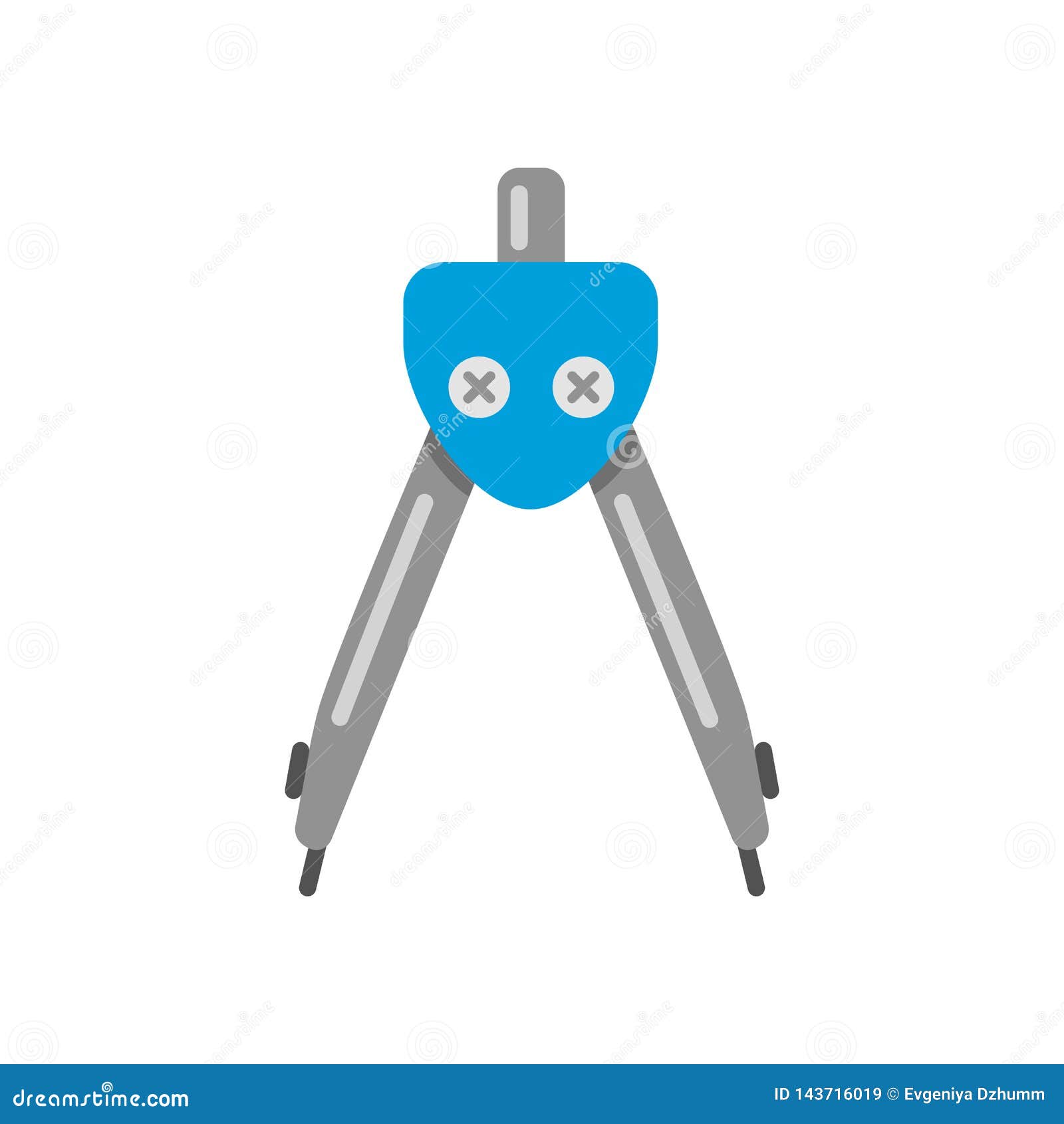 Divider Icon. Vector Object with Flat Style Stock Vector - Illustration ...