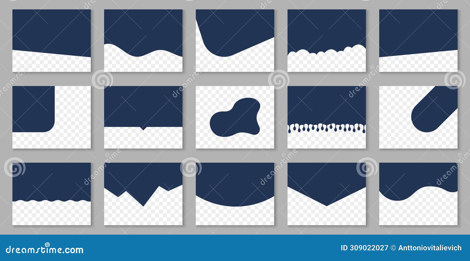 Separator Collection For Poster, App, Banner. Divider Shape For Website ...