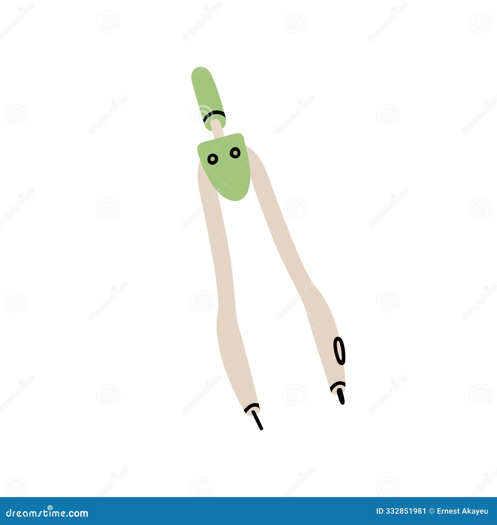 Divider Tool for Drawing Circle. Compass, Geometry Maths Instrument for ...