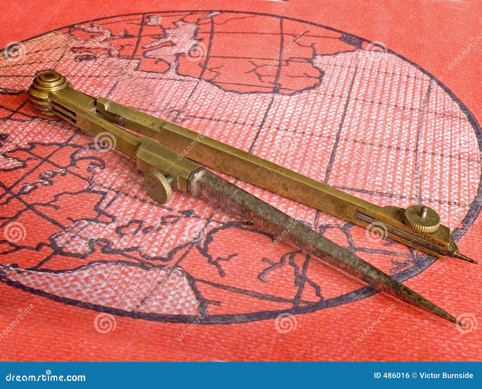 Dividers stock photo. Image of chart, globe, brass, world - 486016