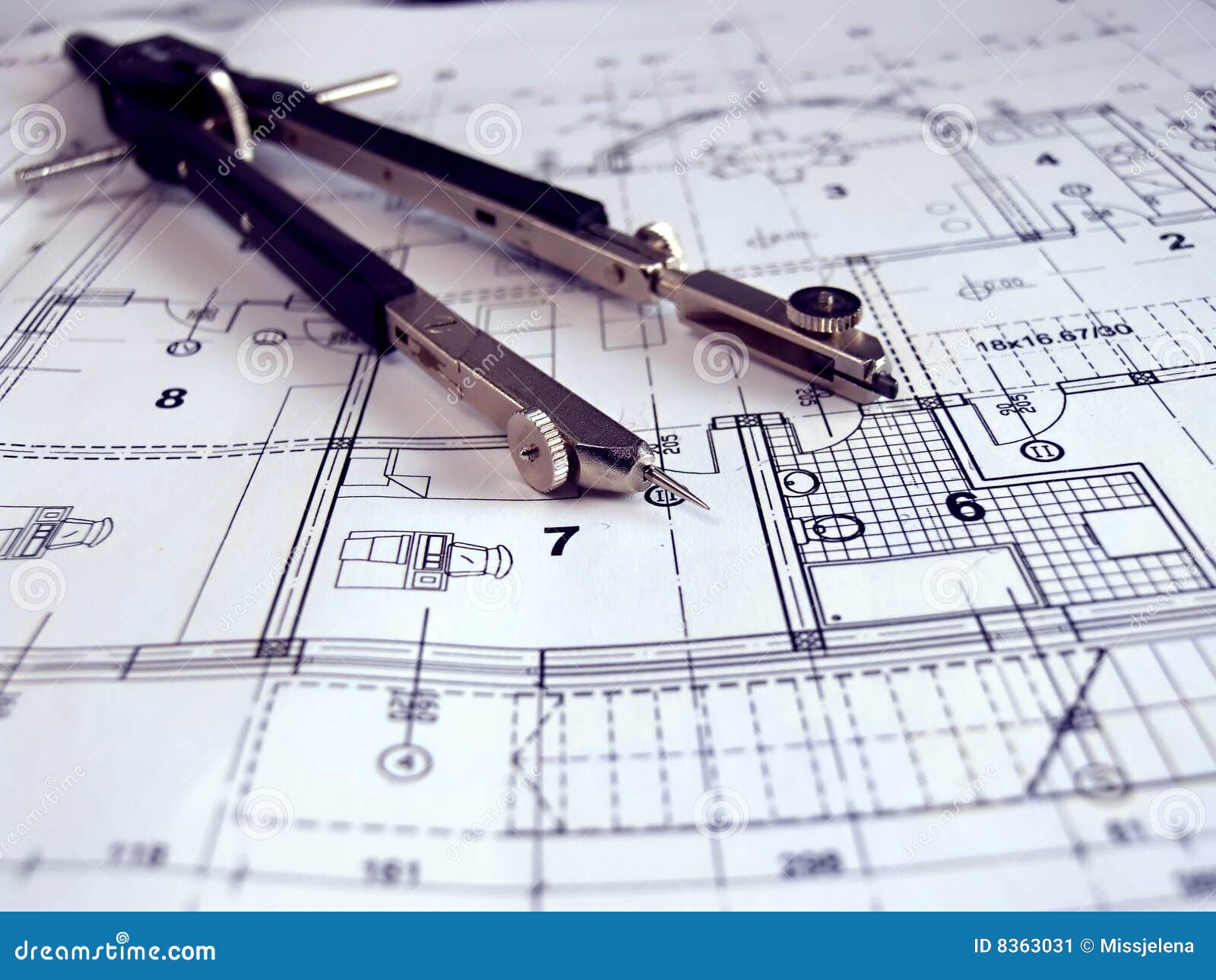 Dividers On A Map Royalty-Free Stock Image | CartoonDealer.com #4231318