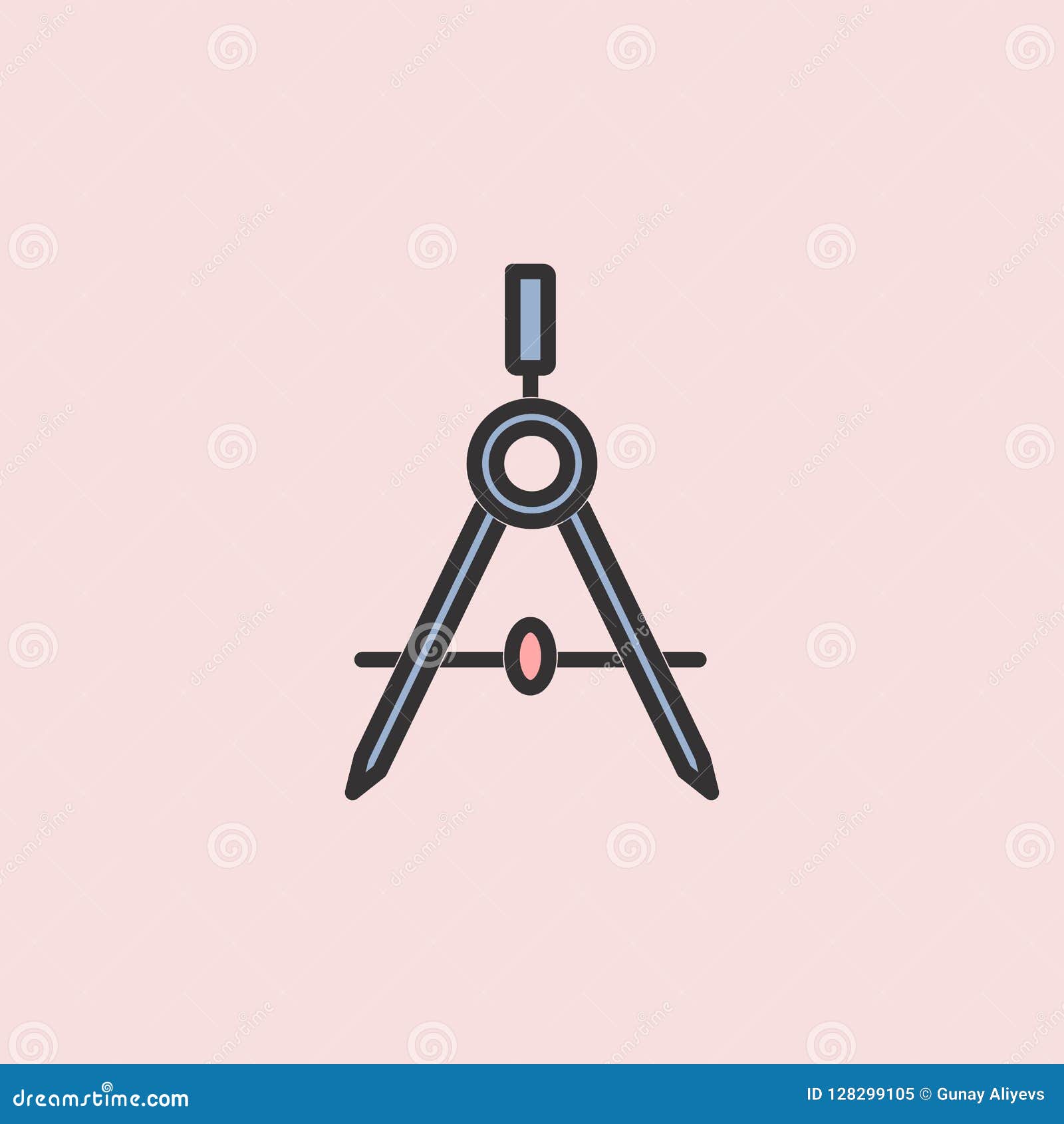 Dividers Icon. Element of Color Education for Mobile Concept and Web ...