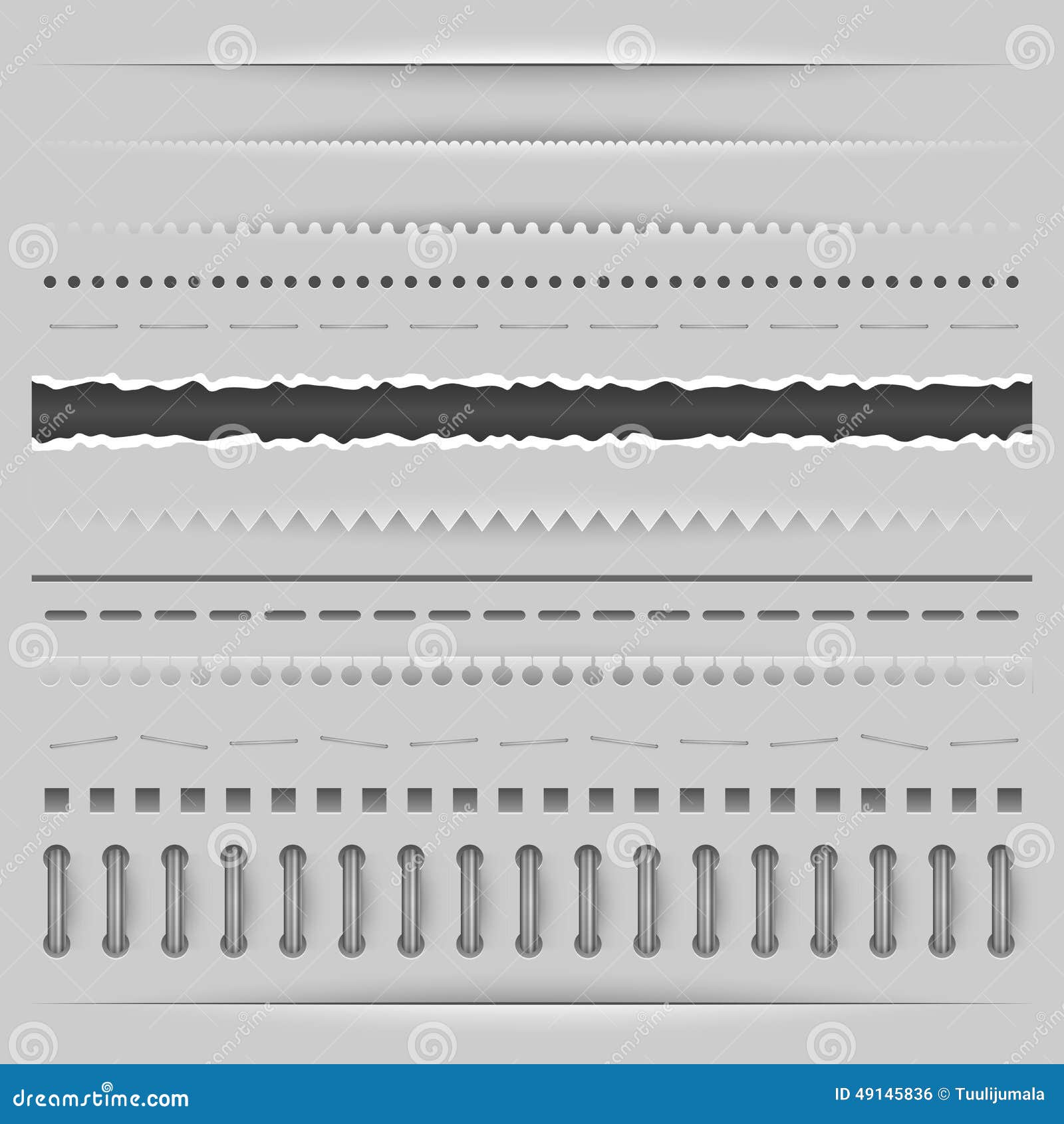 Dividers template stock vector. Illustration of business - 49145836