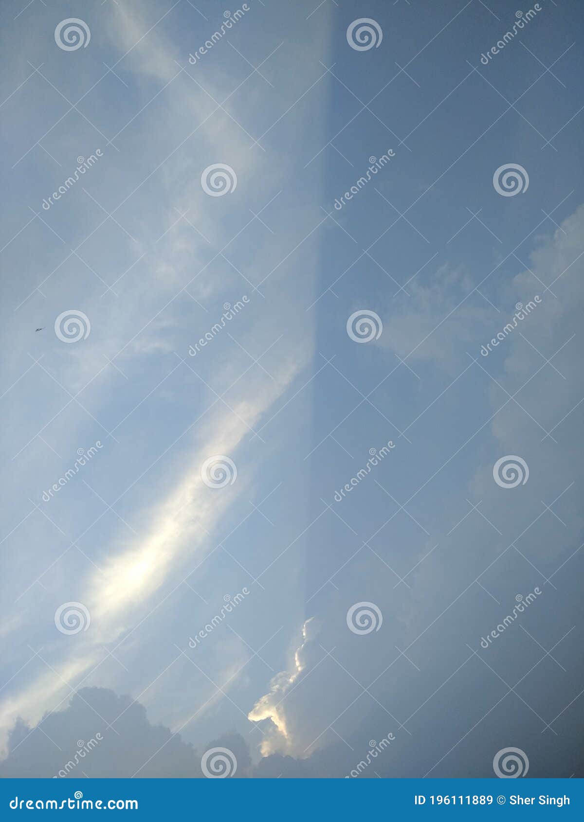 Dividing the Sky stock image. Image of dividing, nature - 196111889