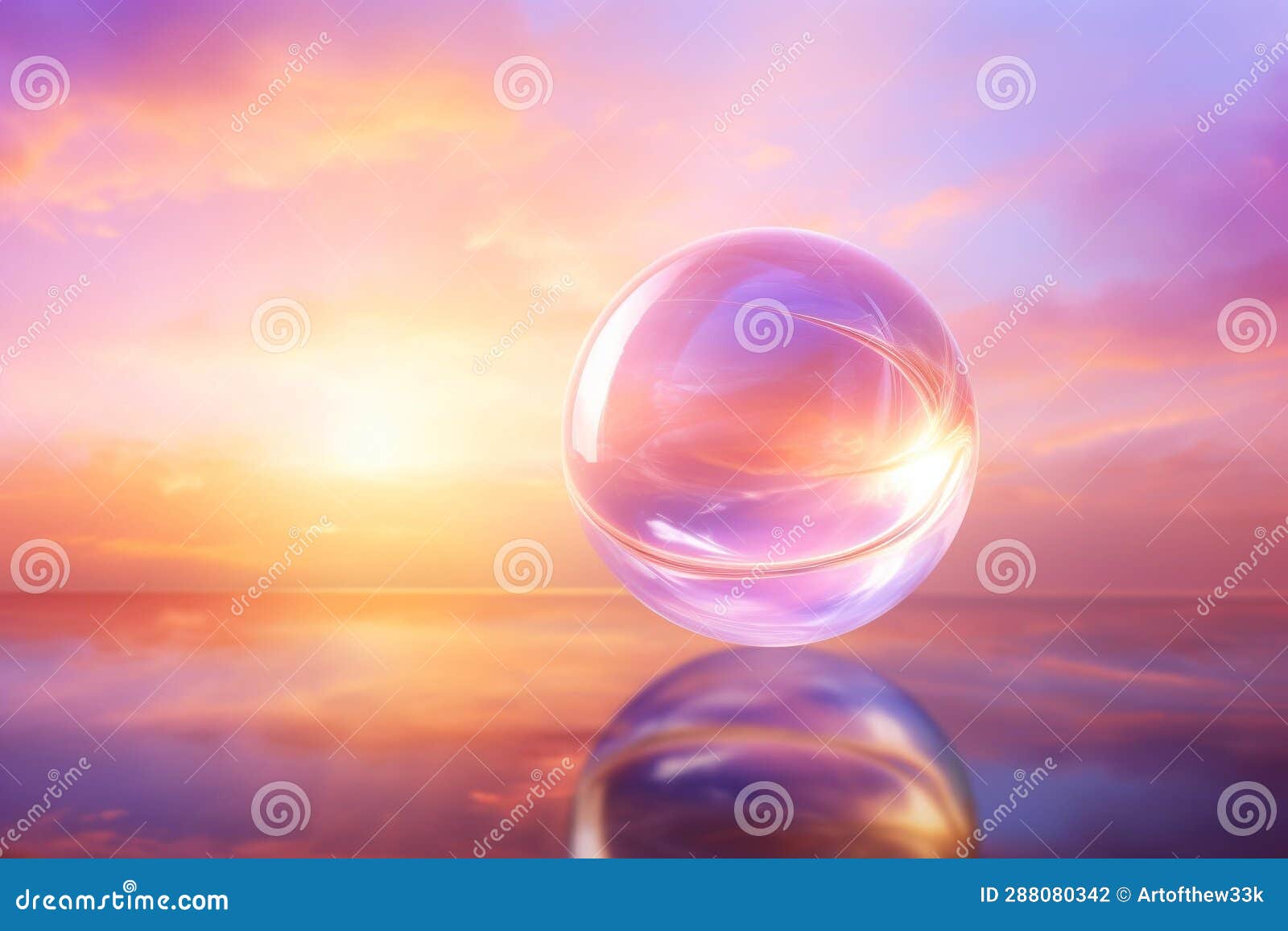 Divine Energy: Radiating Golden Aura in Serene Celestial Setting Stock ...