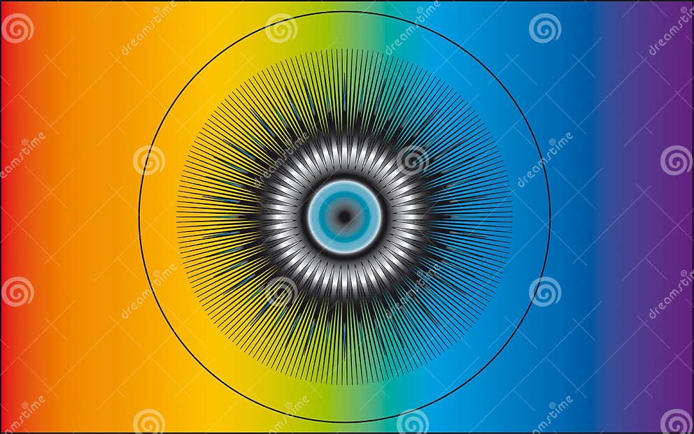 Divine Eye stock illustration. Illustration of metaphorical - 13520627