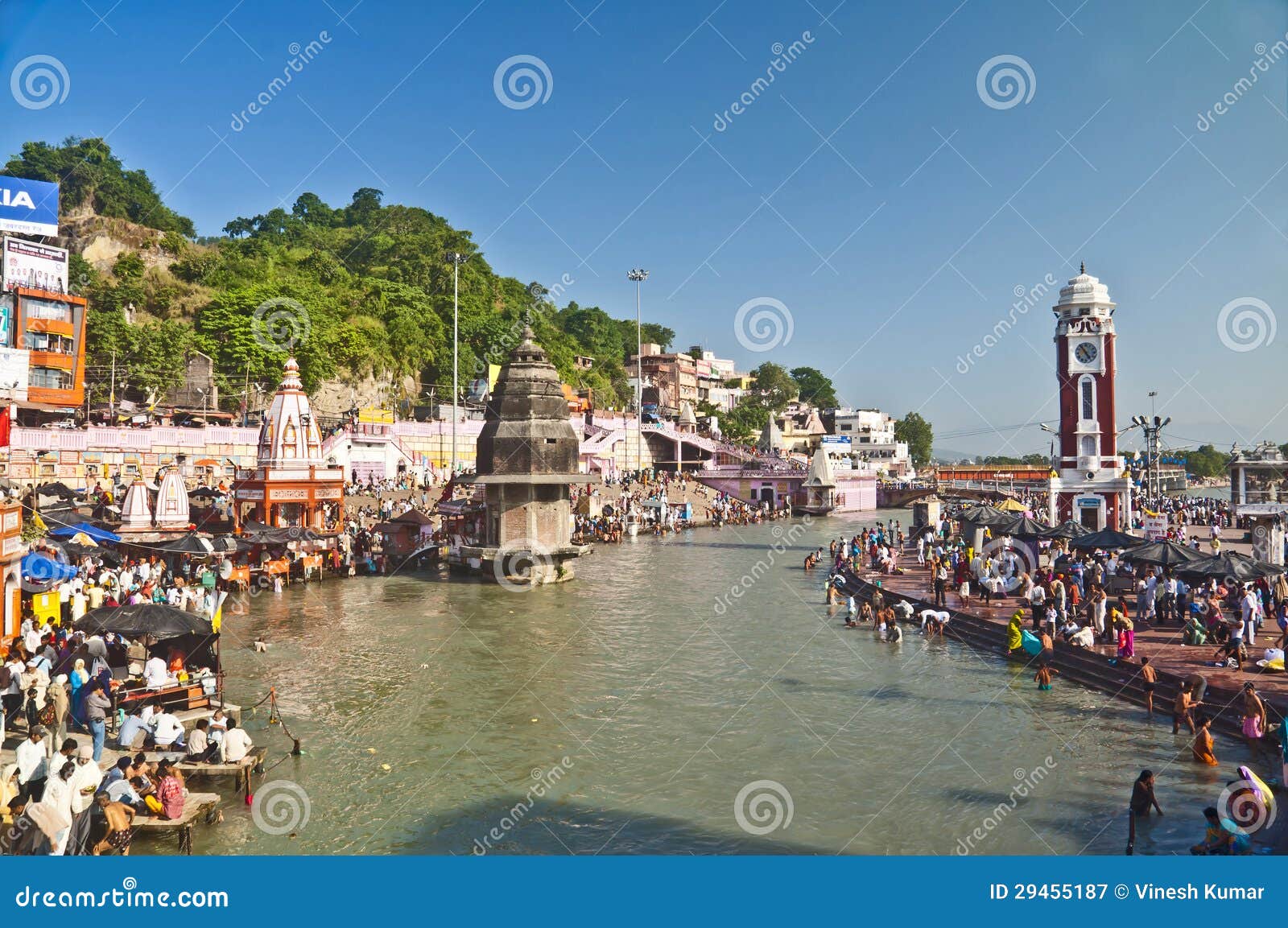 Divine Holy Bath at Haridwar Editorial Photography - Image of faith ...