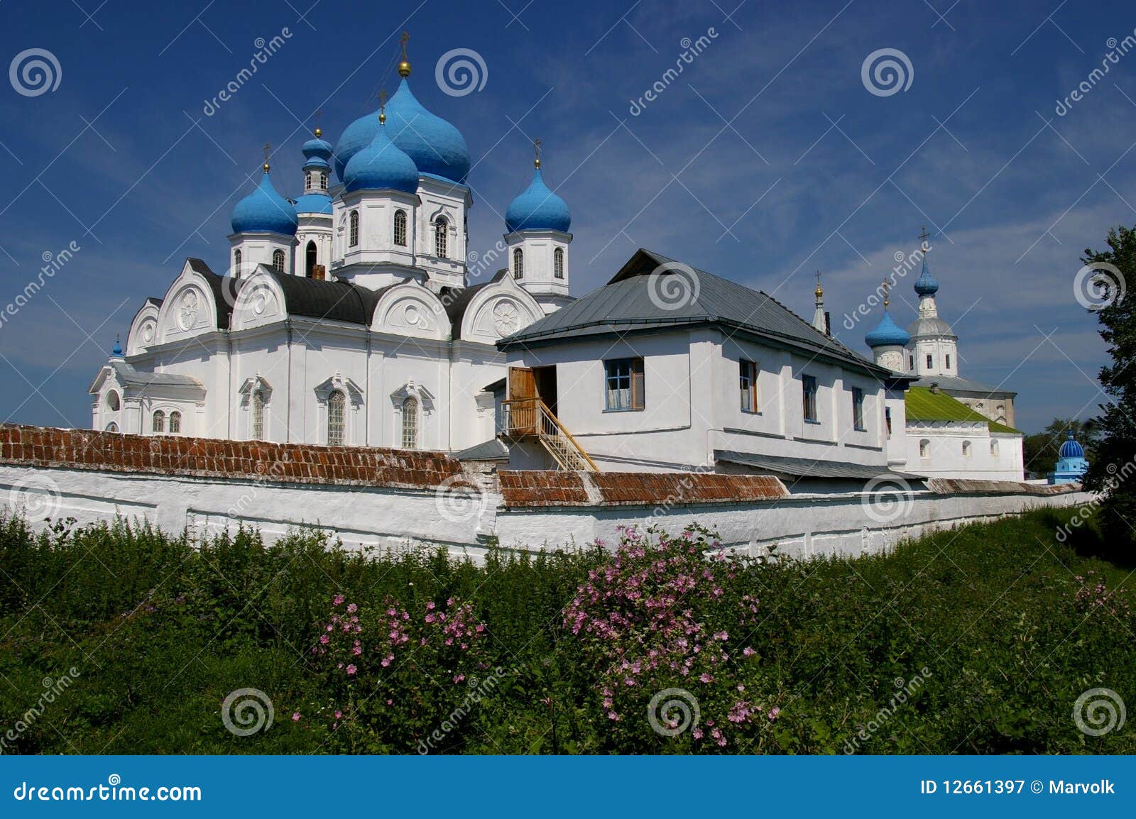 Divine purity stock image. Image of church, monastery - 12661397