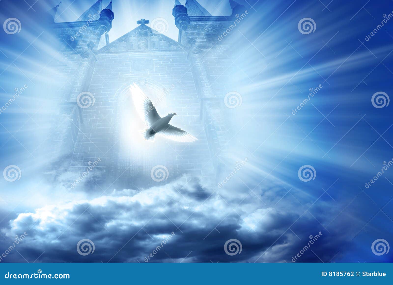 Divine spirit stock illustration. Illustration of holy - 8185762