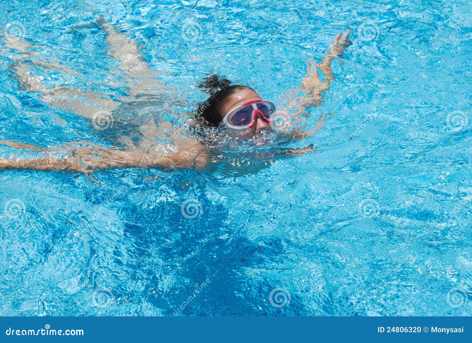 Diving stock photo. Image of model, exercise, leisure - 24806320