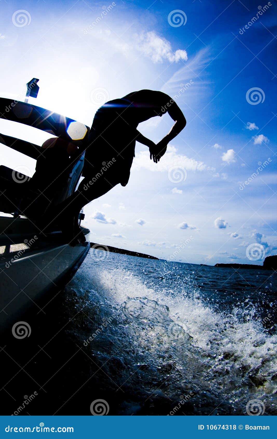 Diving from boat 2 stock photo. Image of adventure, nature - 10674318