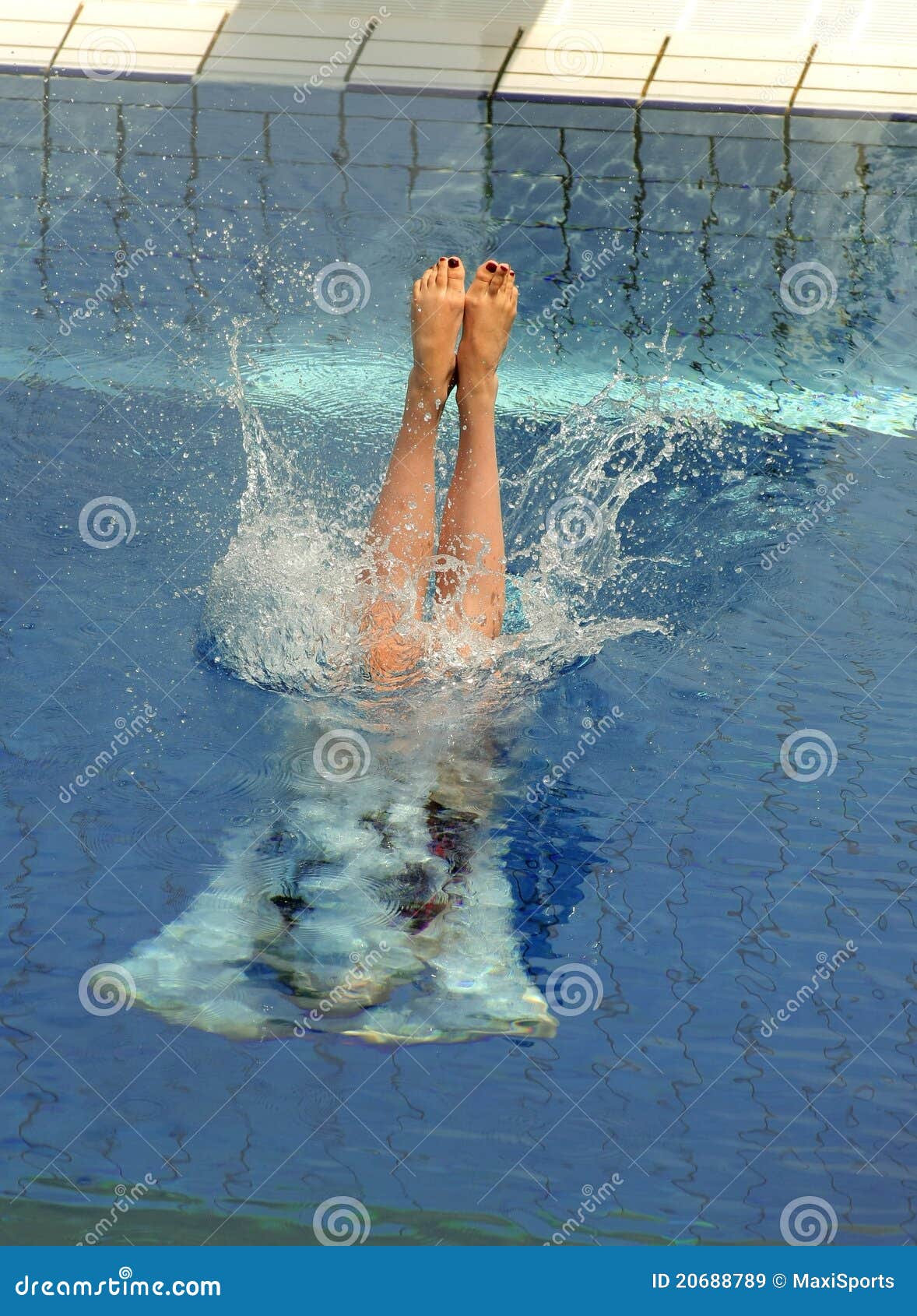 Diving competition stock image. Image of impulse, egress - 20688789