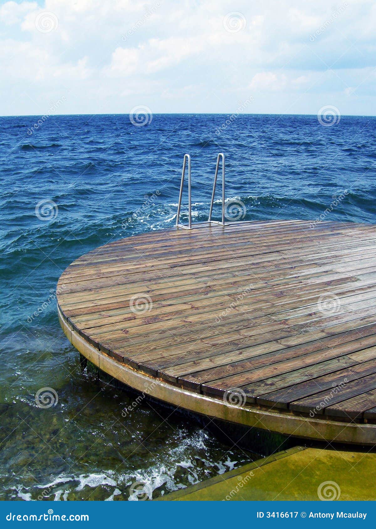 Diving deck stock image. Image of deck, platform, decking - 3416617
