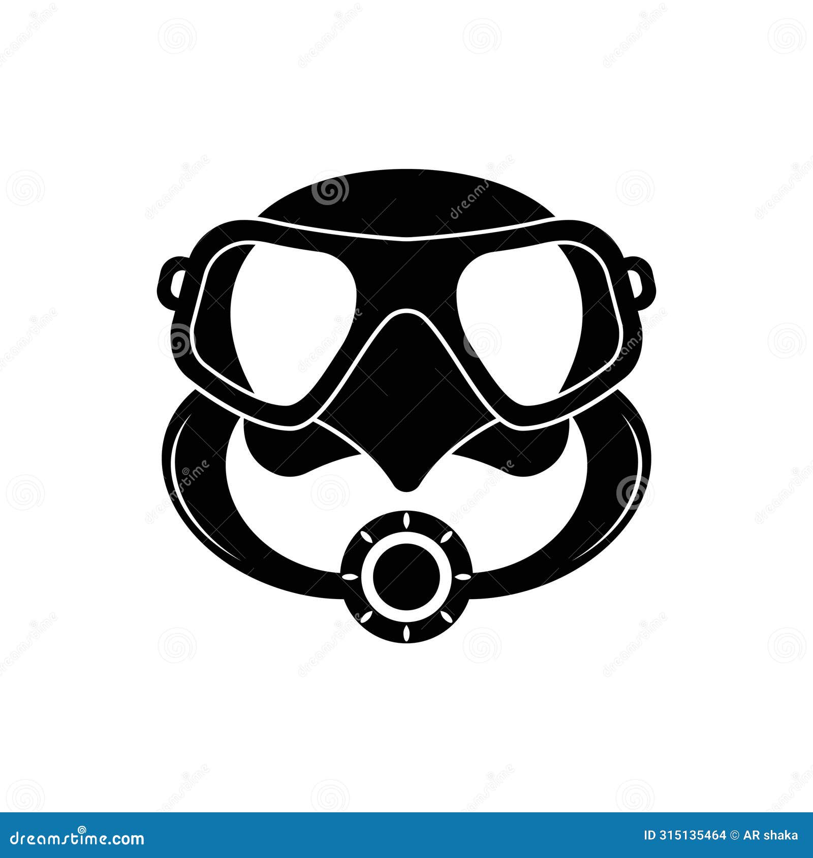 Diving Goggles Icon Symbol,illustration Design Template Stock Vector ...