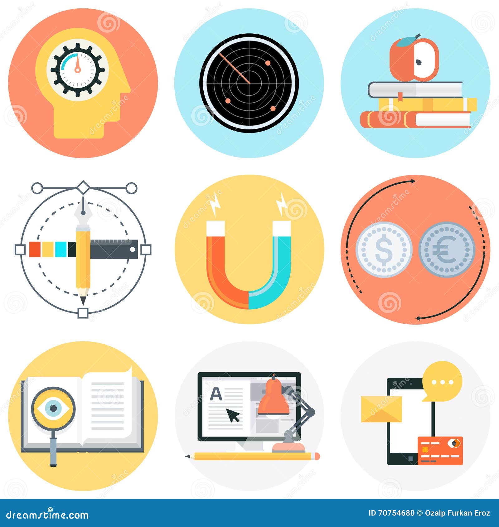 Diving google icon stock illustration. Illustration of plastic - 70754680