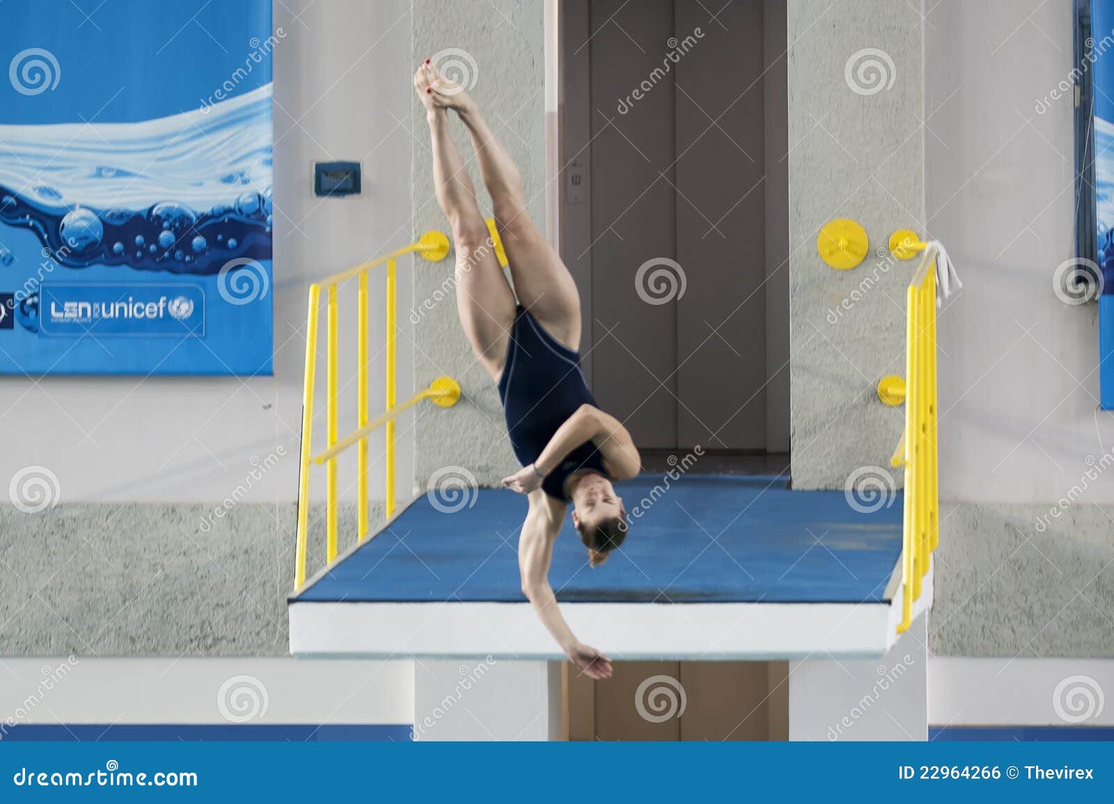 Diving Italian Indoor Championships Editorial Photo - Image of breast ...