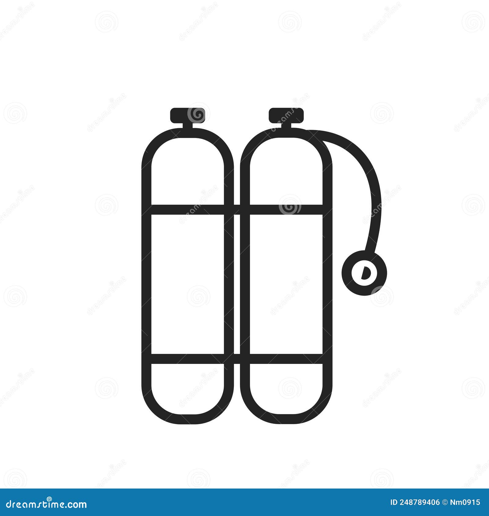 Diving Oxygen Balloons. Vector Drawing | CartoonDealer.com #72794330 Diving Oxygen Balloons. Vector Drawing | CartoonDealer.com #72794330