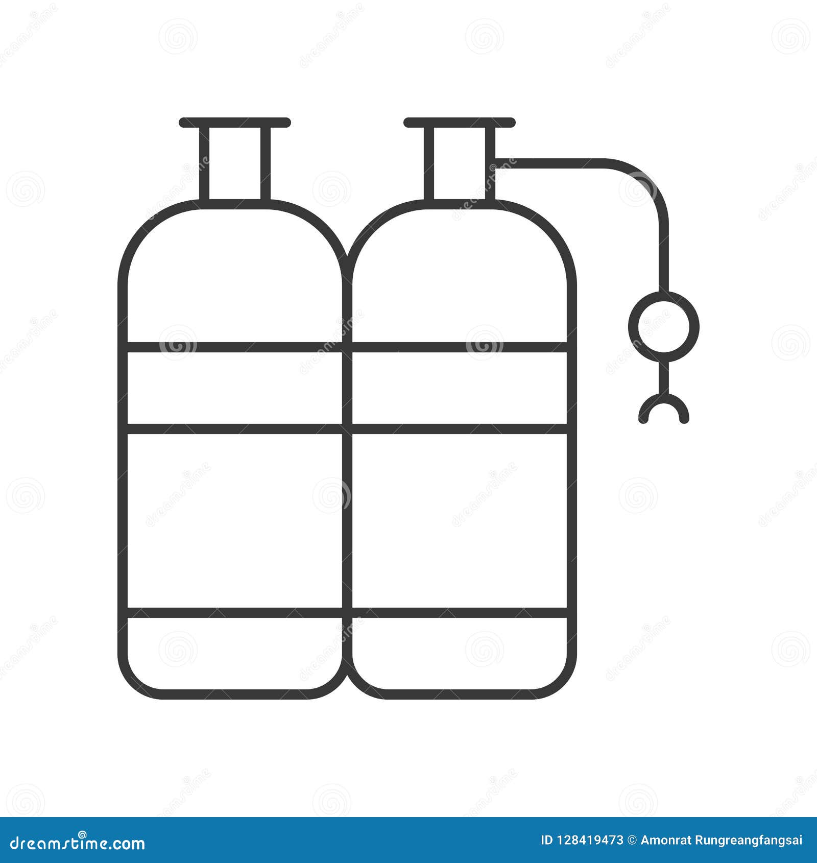 Diving Oxygen Balloons. Vector Drawing | CartoonDealer.com #78550945 Diving Oxygen Balloons. Vector Drawing | CartoonDealer.com #78550945