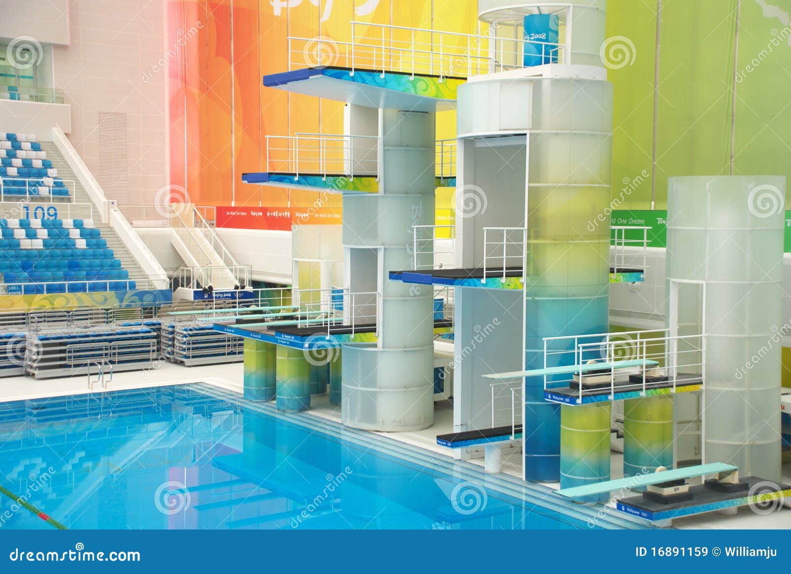 Diving platform editorial stock image. Image of beijing - 16891159