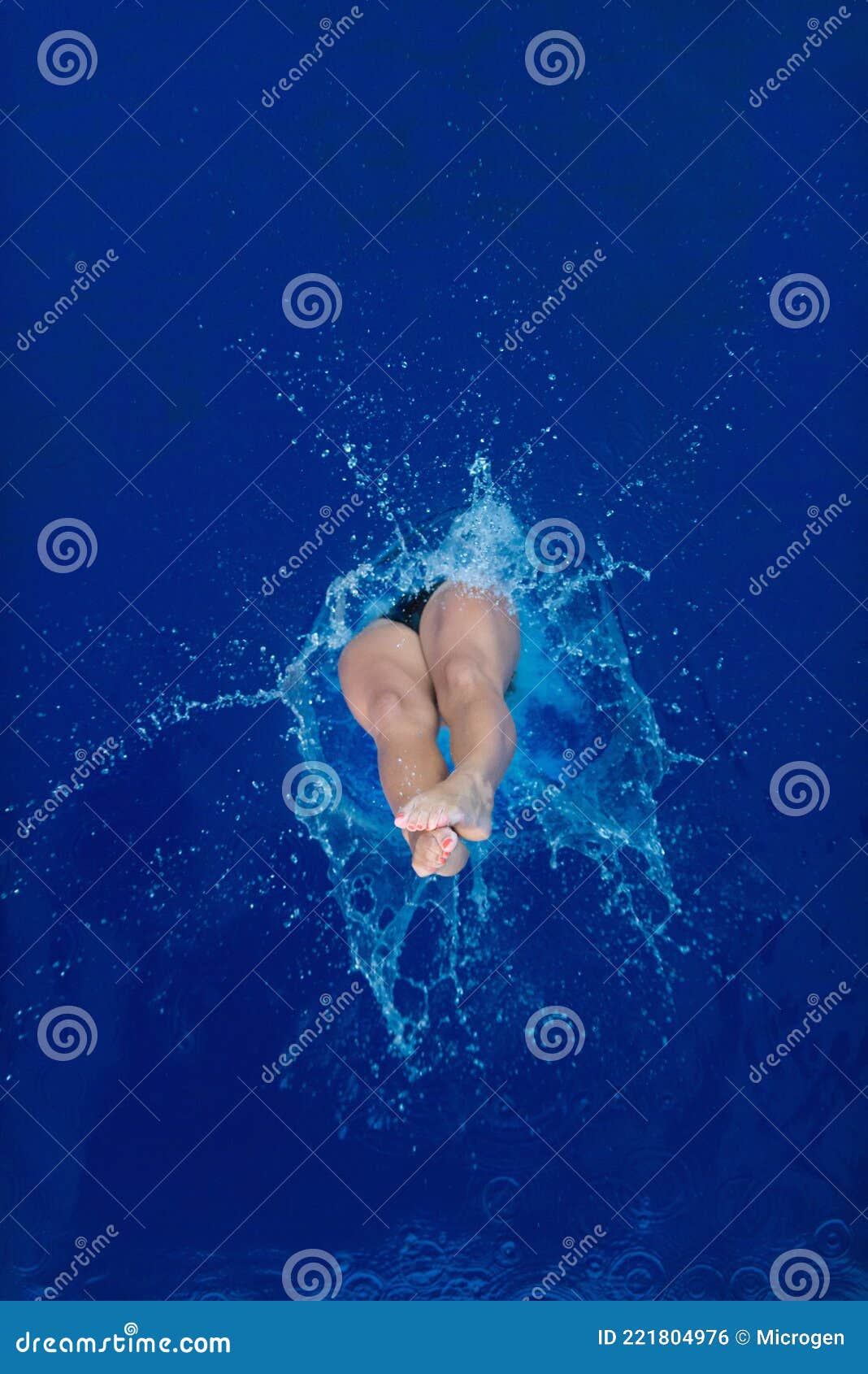 Diving splash stock photo. Image of person, angle, flying - 221804976