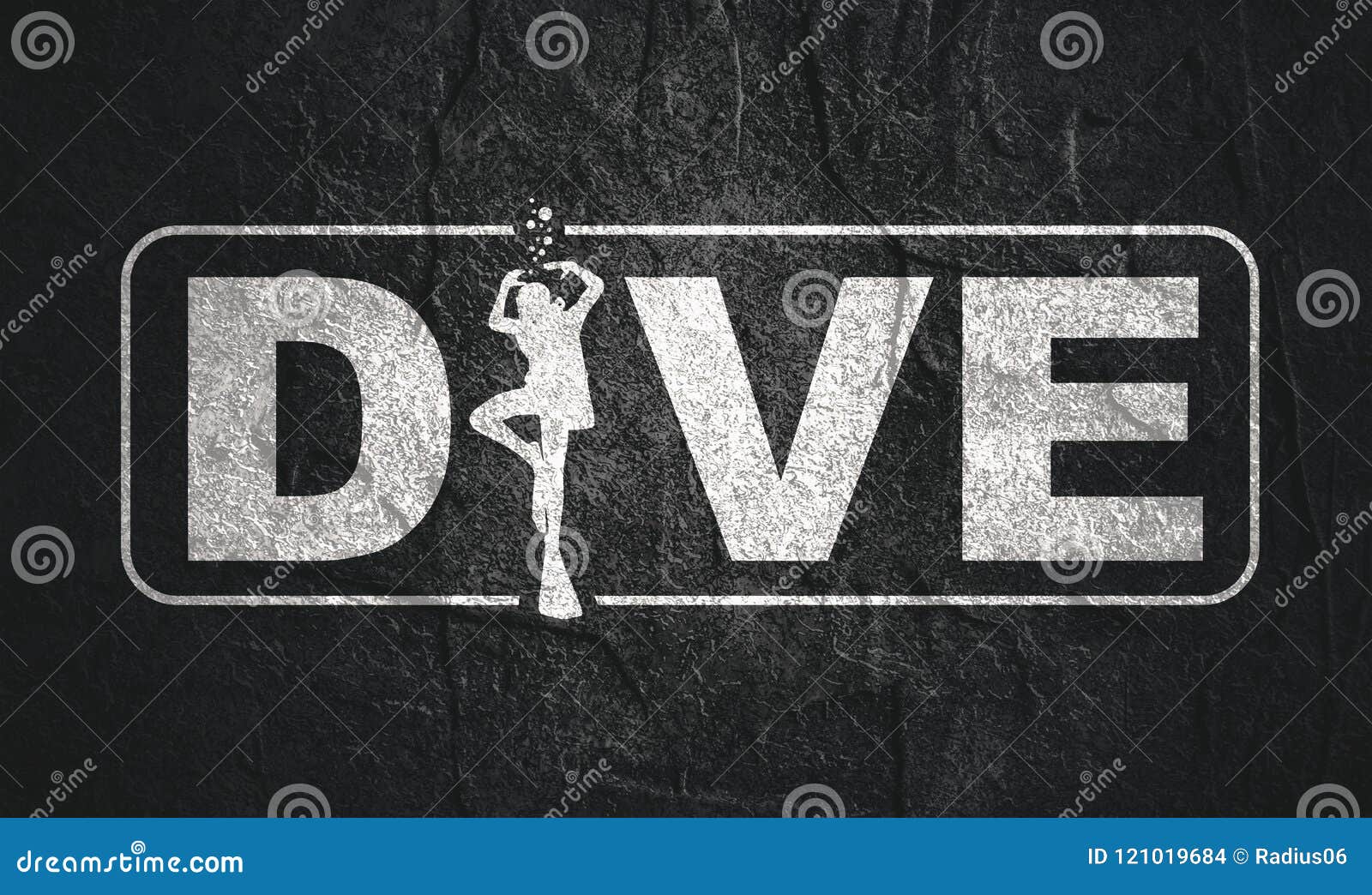 Diving sport concept stock illustration. Illustration of activity ...