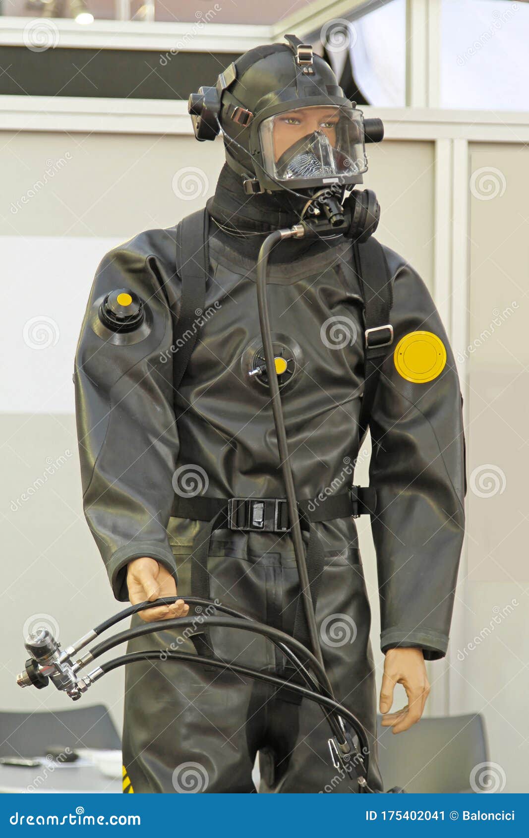 Deep Diving Suit stock image. Image of mask, professional - 175402041