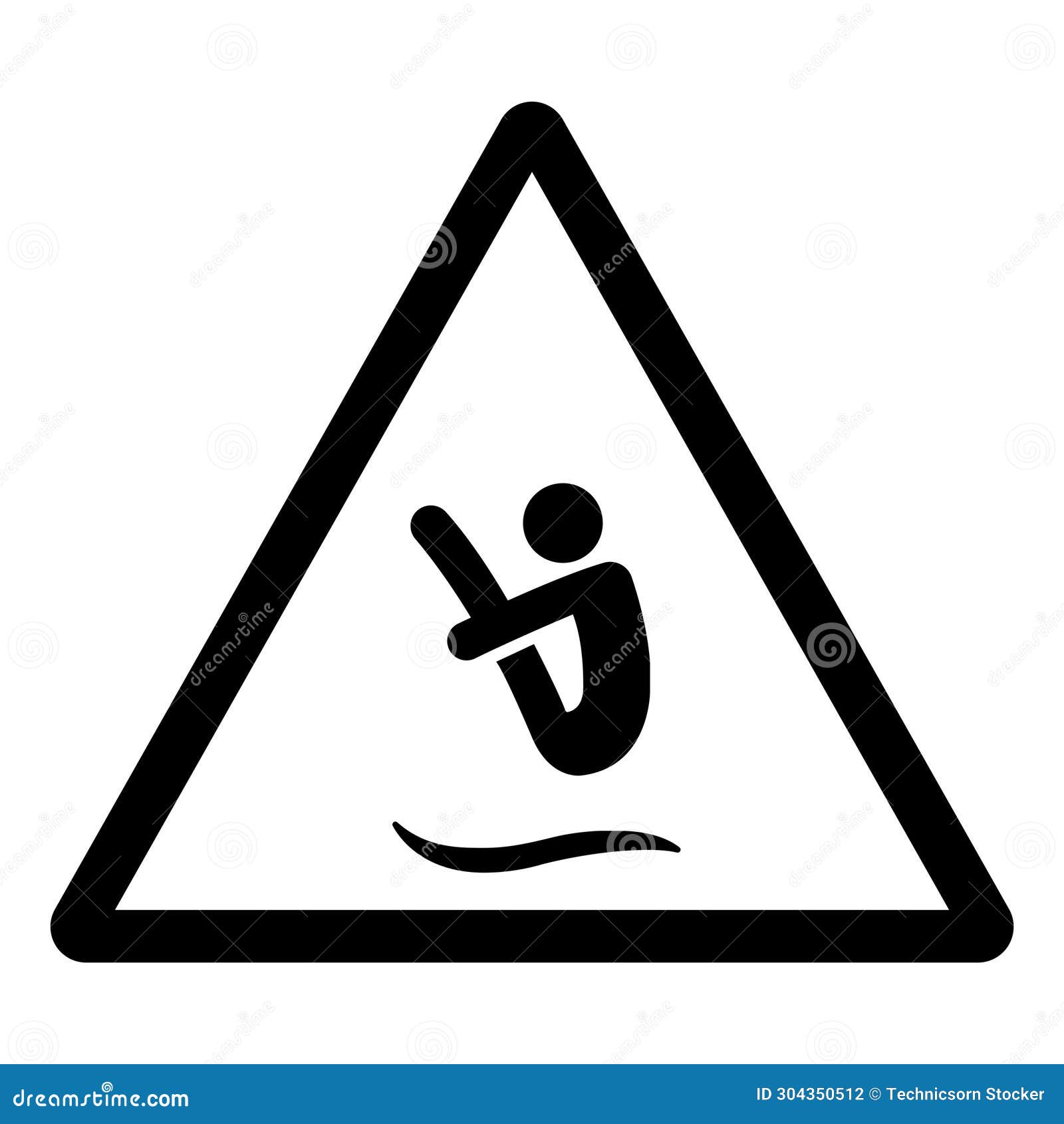 Diving Symbol Sign,Vector Illustration, Isolate on White Background ...