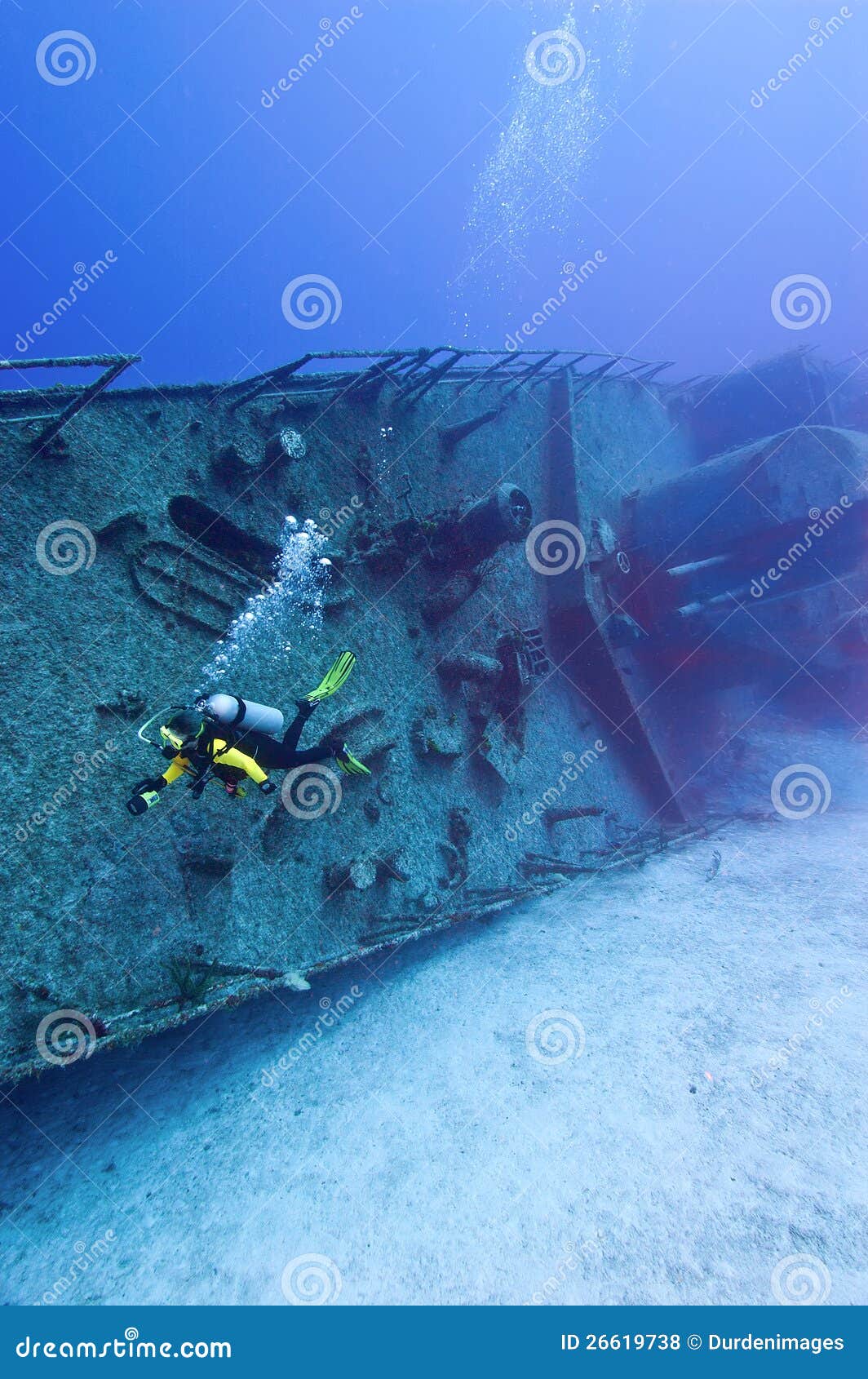 Diving on a warship stock photo. Image of blue, transportation - 26619738