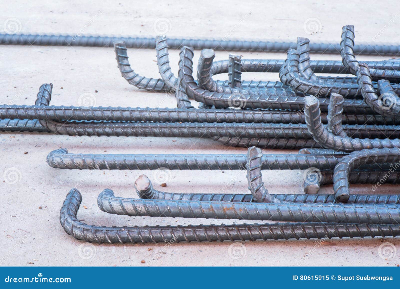 Division Rebar - A Closeup Of Rusty Vertically Stacked Iron Or Steel ...