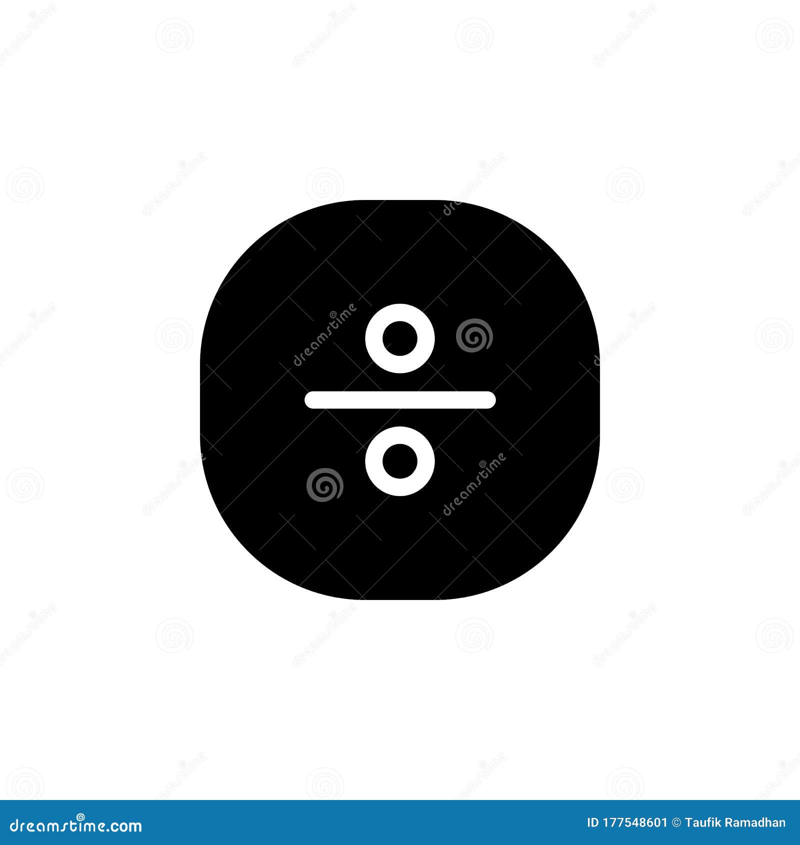 Division, Science, Formula and Mathematics Icon. Perfect for ...
