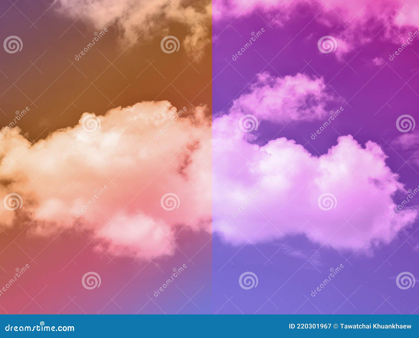 The Division of Space in the Gradation of the Two Colors of the Sky ...