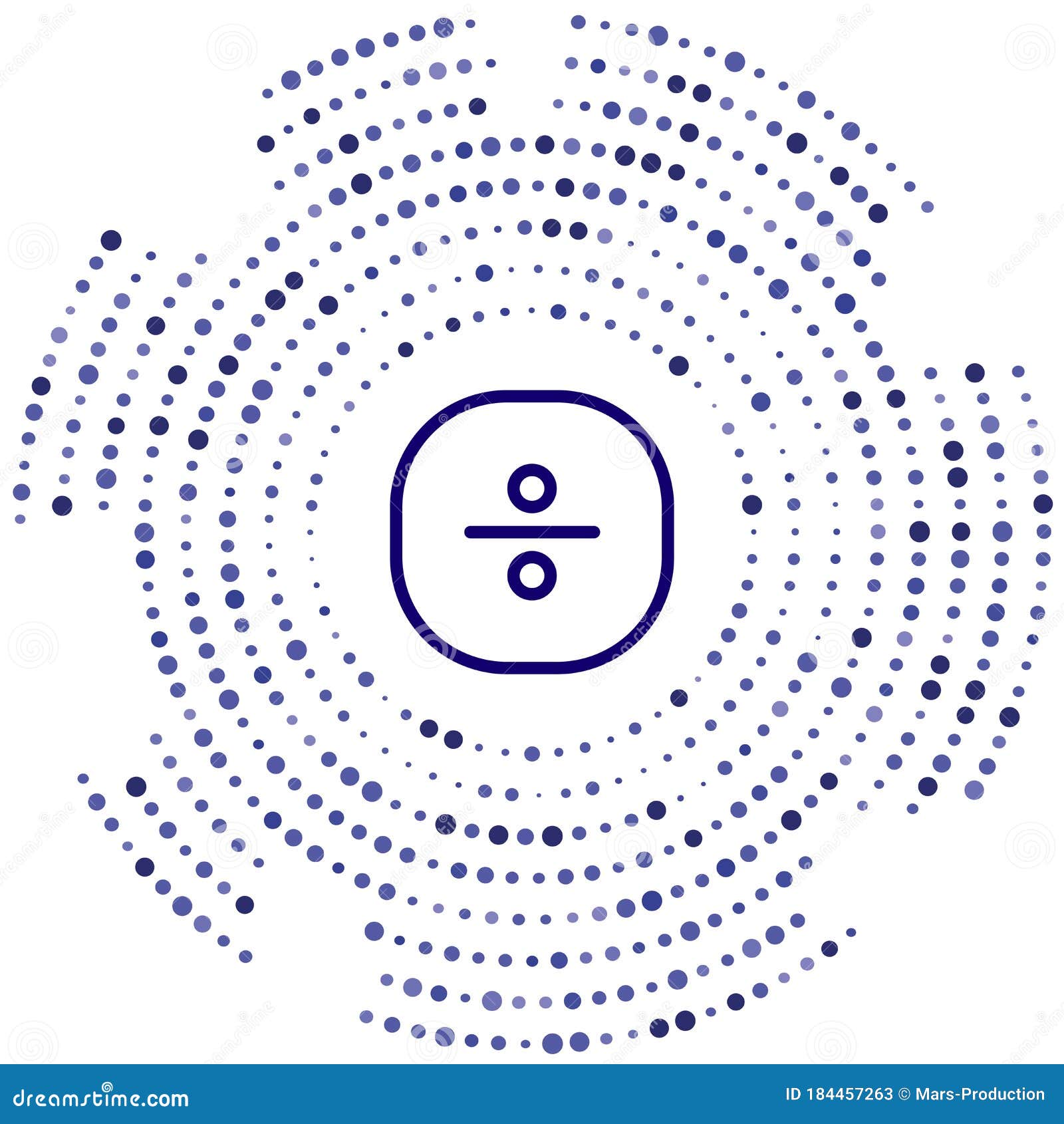 Division Vector Icon. Division Editable Stroke. Division Linear Symbol ...