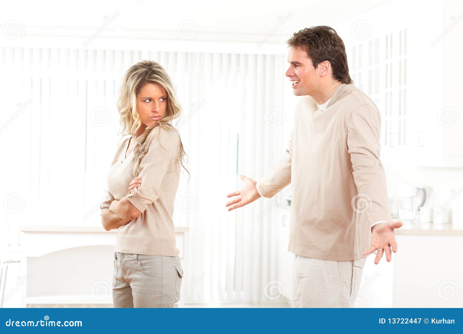 Divorce stock image. Image of arguing, people, white - 13722447