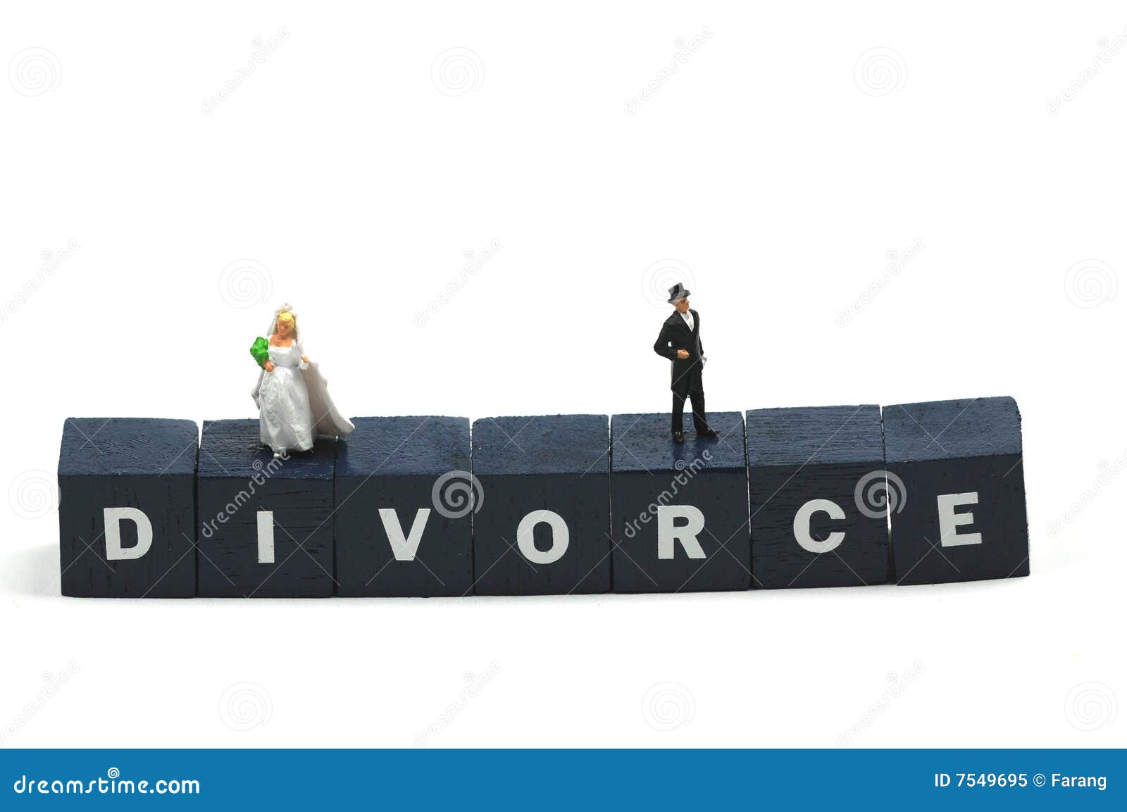 Divorce stock image. Image of bride, stress, pain, word - 7549695