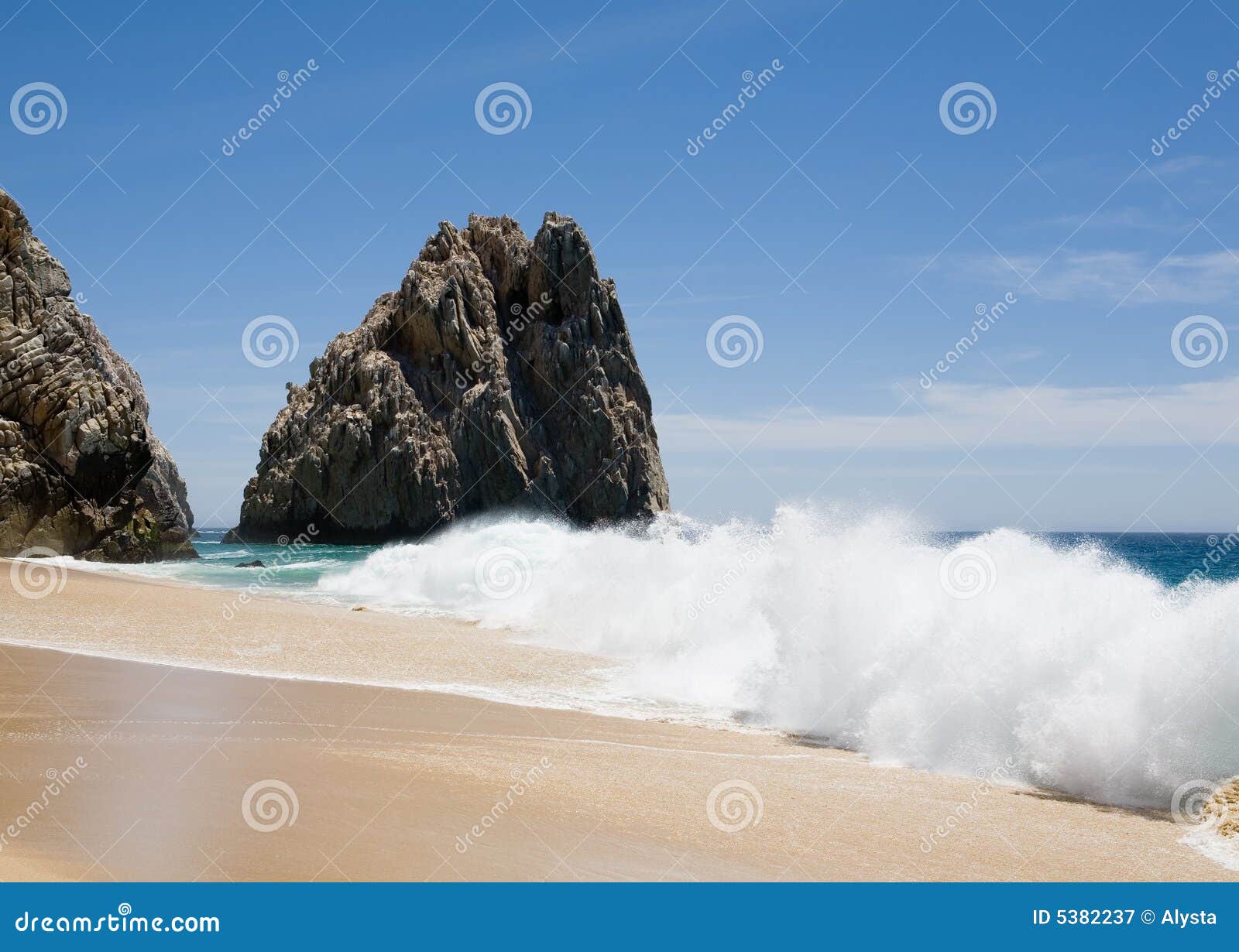 Divorce Beach stock image. Image of sand, cabo, pacific - 5382237