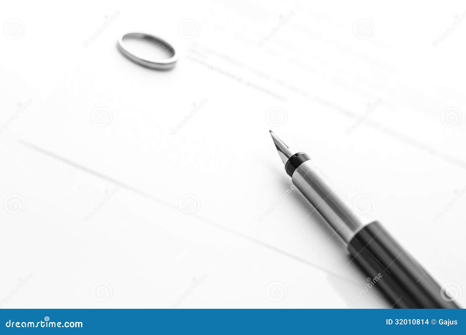 Divorce concept stock photo. Image of separation, formal - 32010814