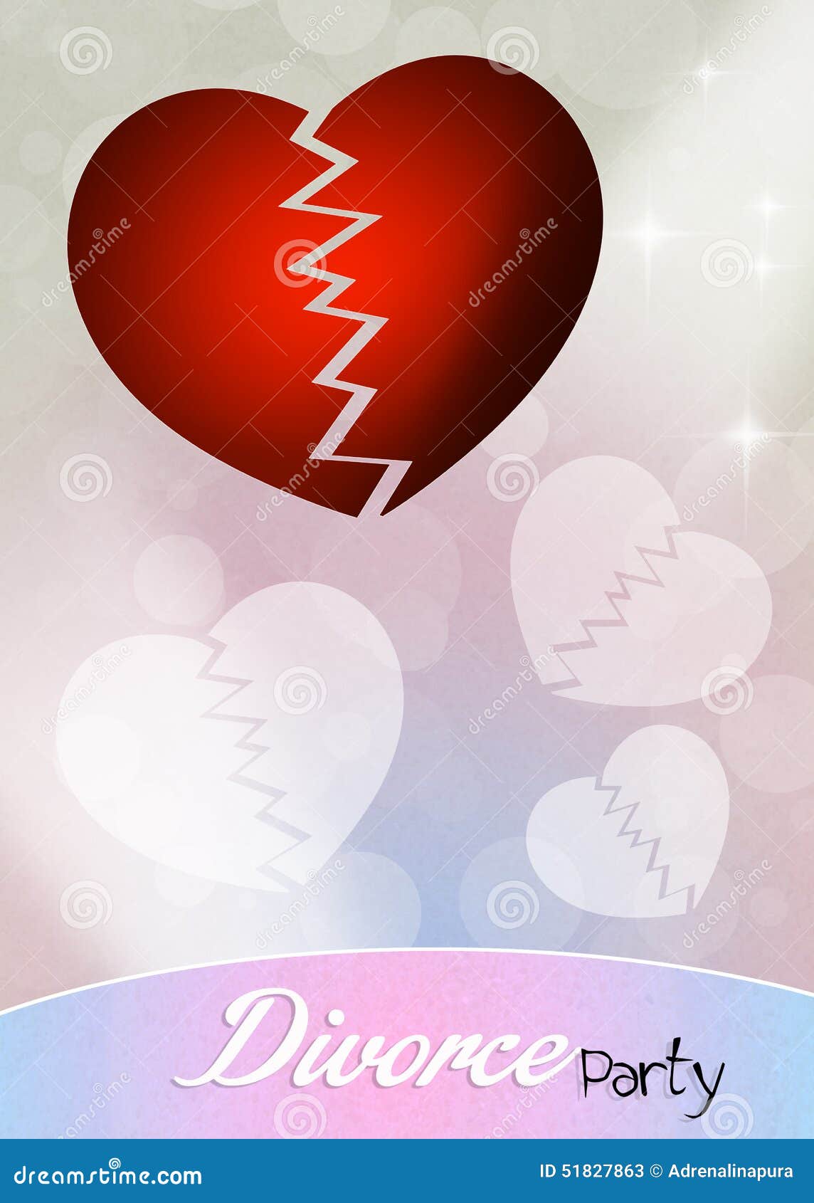 Divorce party stock illustration. Illustration of divorced - 51827863