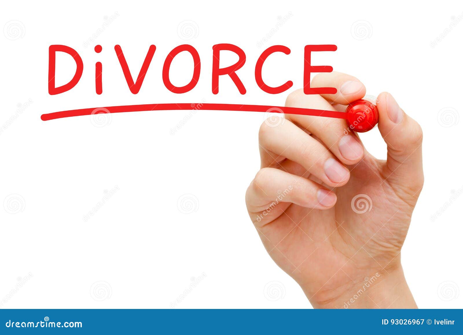 Divorce Red Marker stock image. Image of marriage, disagreement - 93026967