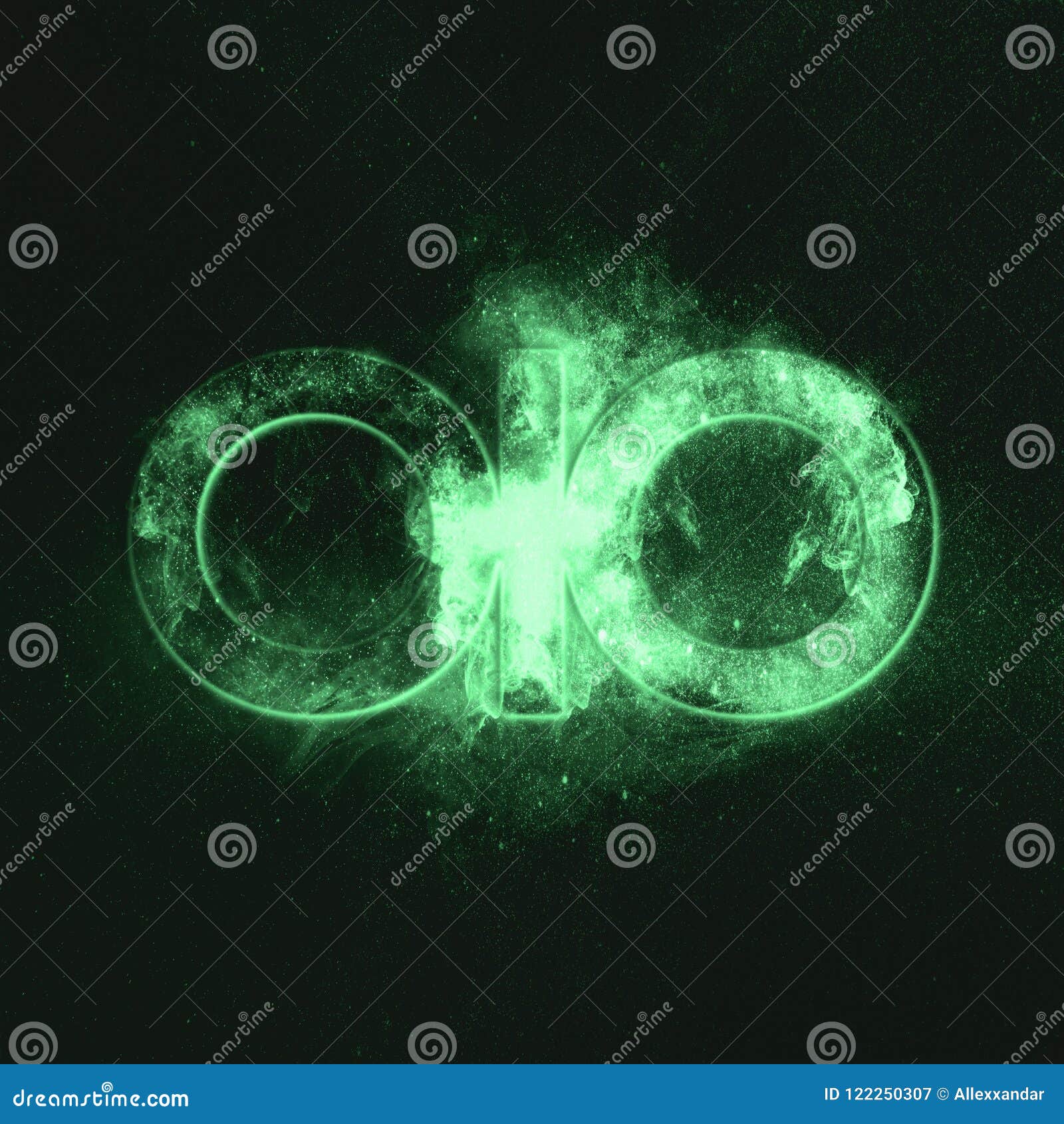 Divorce Symbol. Green Symbol Stock Illustration - Illustration of ...