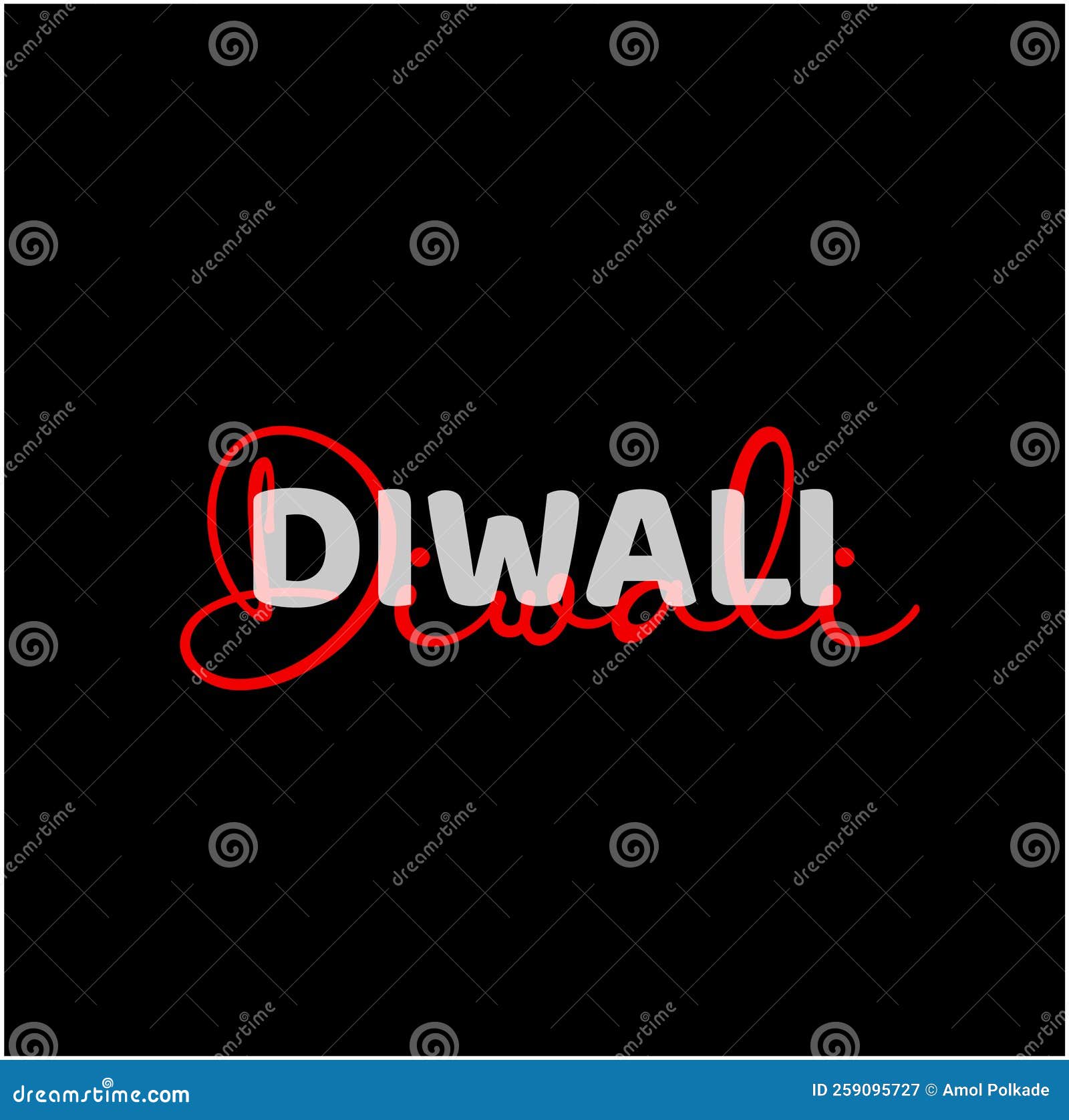 Diwali Calligraphy Lettering. Diwali Calligraphy Stock Vector ...