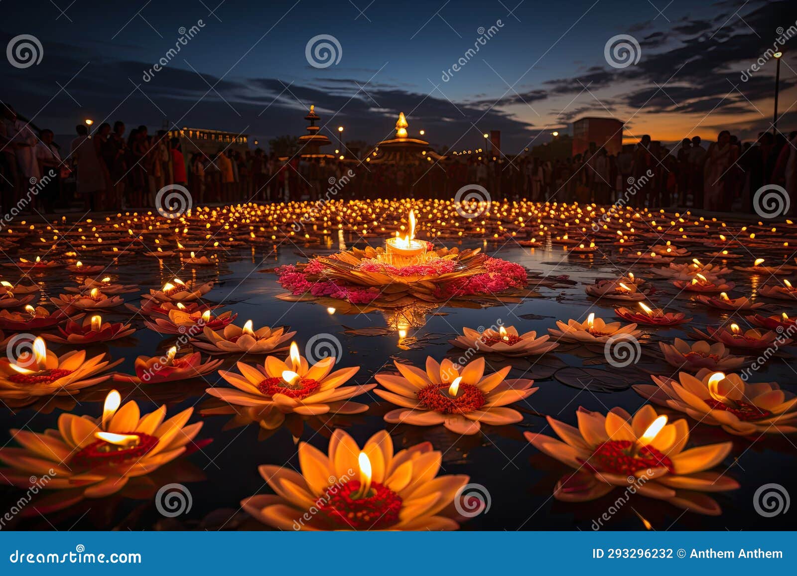 Diwali, the Celebration of Light and Compassion S Victory. Stock Photo ...