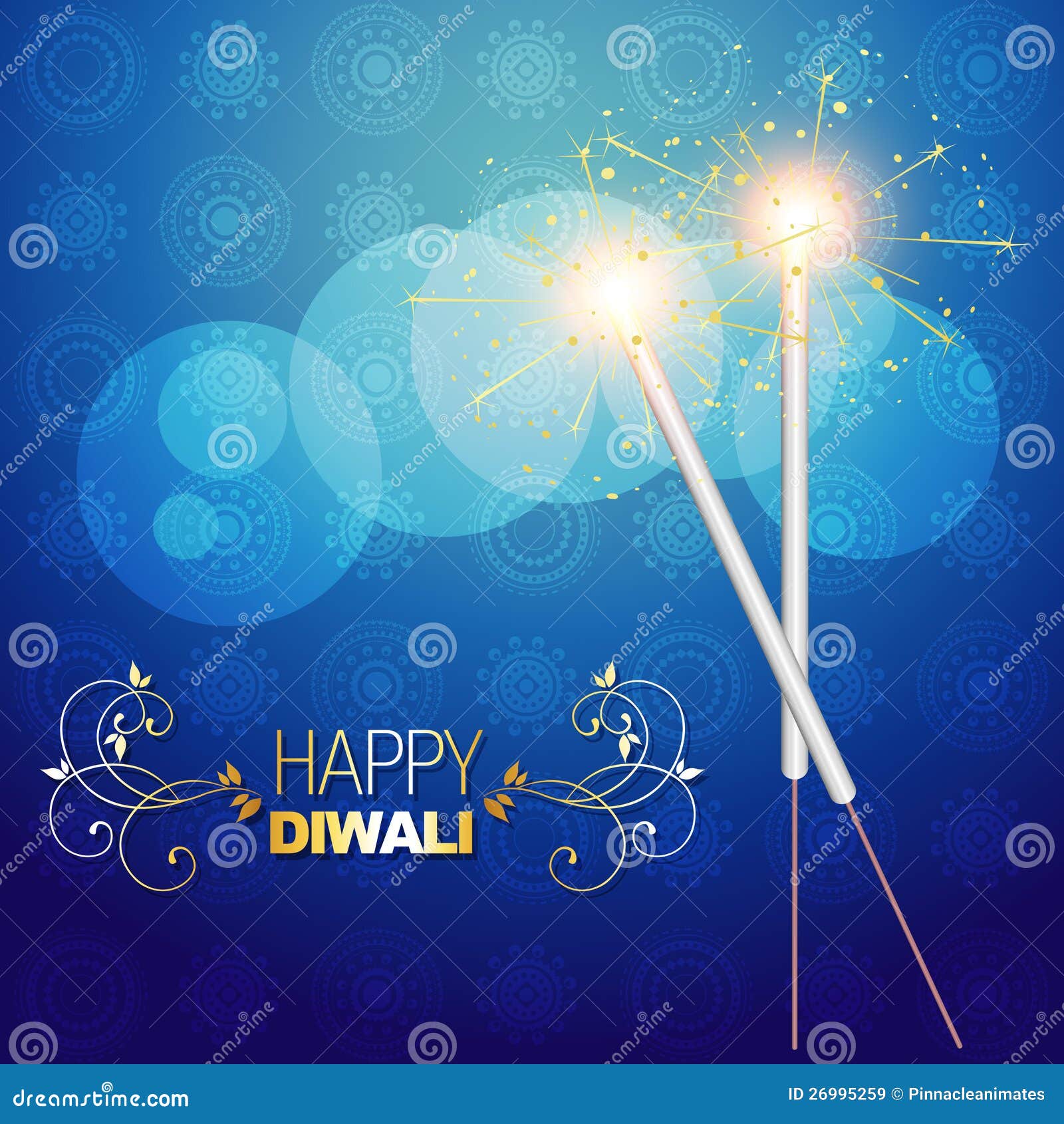 Happy Diwali Wallpaper With Crackers Hd