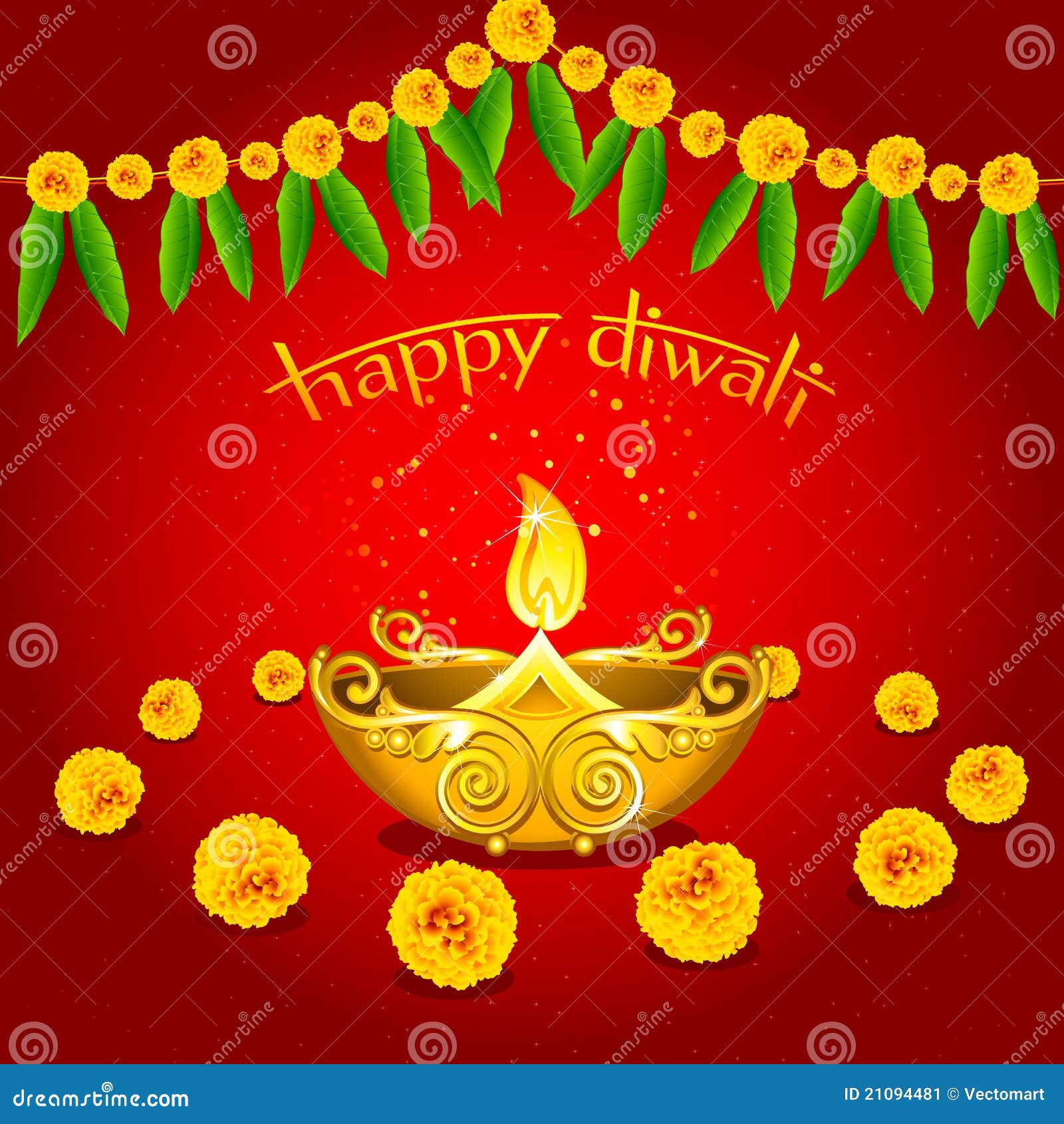 Diwali Diya Stock Image - Image: 21094481