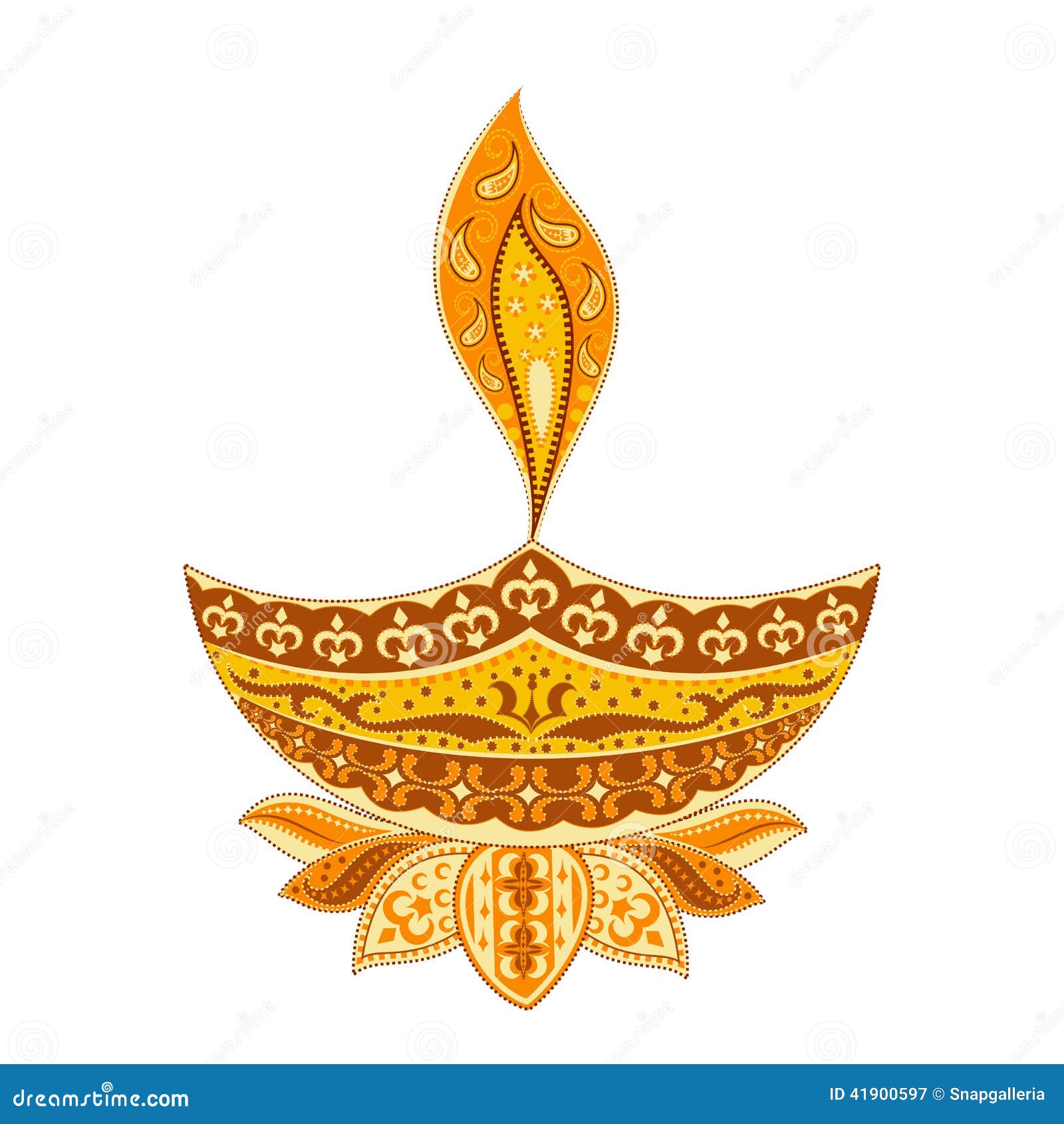 Diwali diya 向量例证. 插画 包括有 å °åº¦æ•™, ç¼, ç¤¼èš‚, ä¾‹è¯ - 41900597