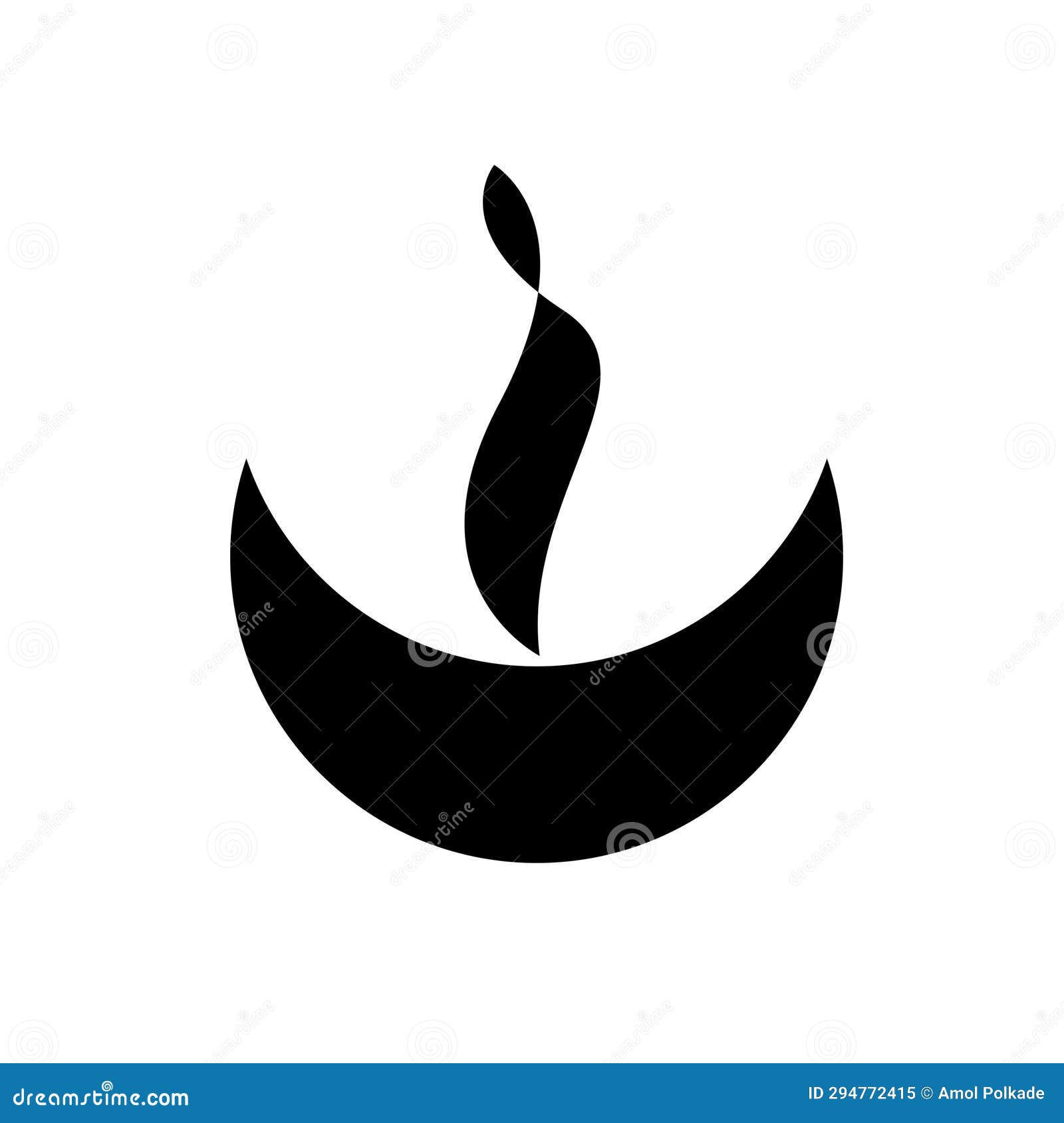 Diwali Diya Vector Icon on White Color Stock Vector - Illustration of ...