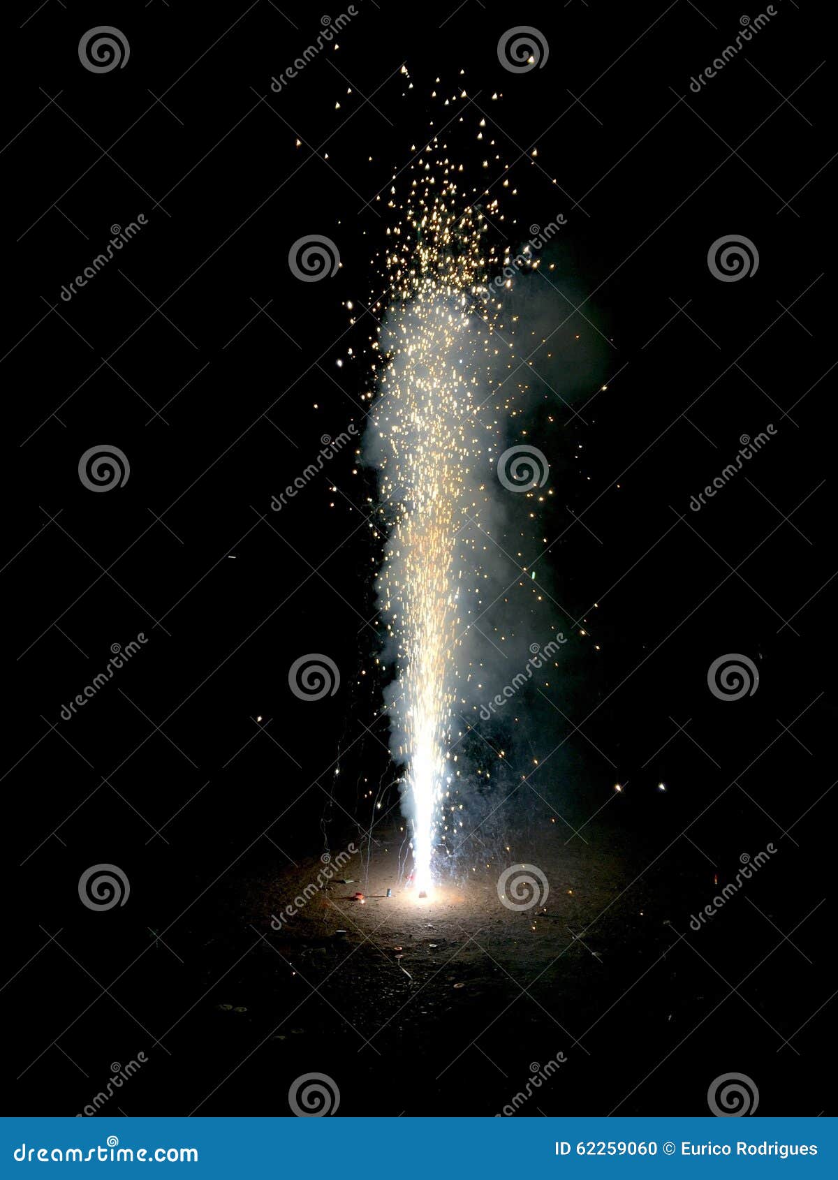 Diwali Fireworks - Rain Shower Stock Photo - Image of fireworks, diwali ...