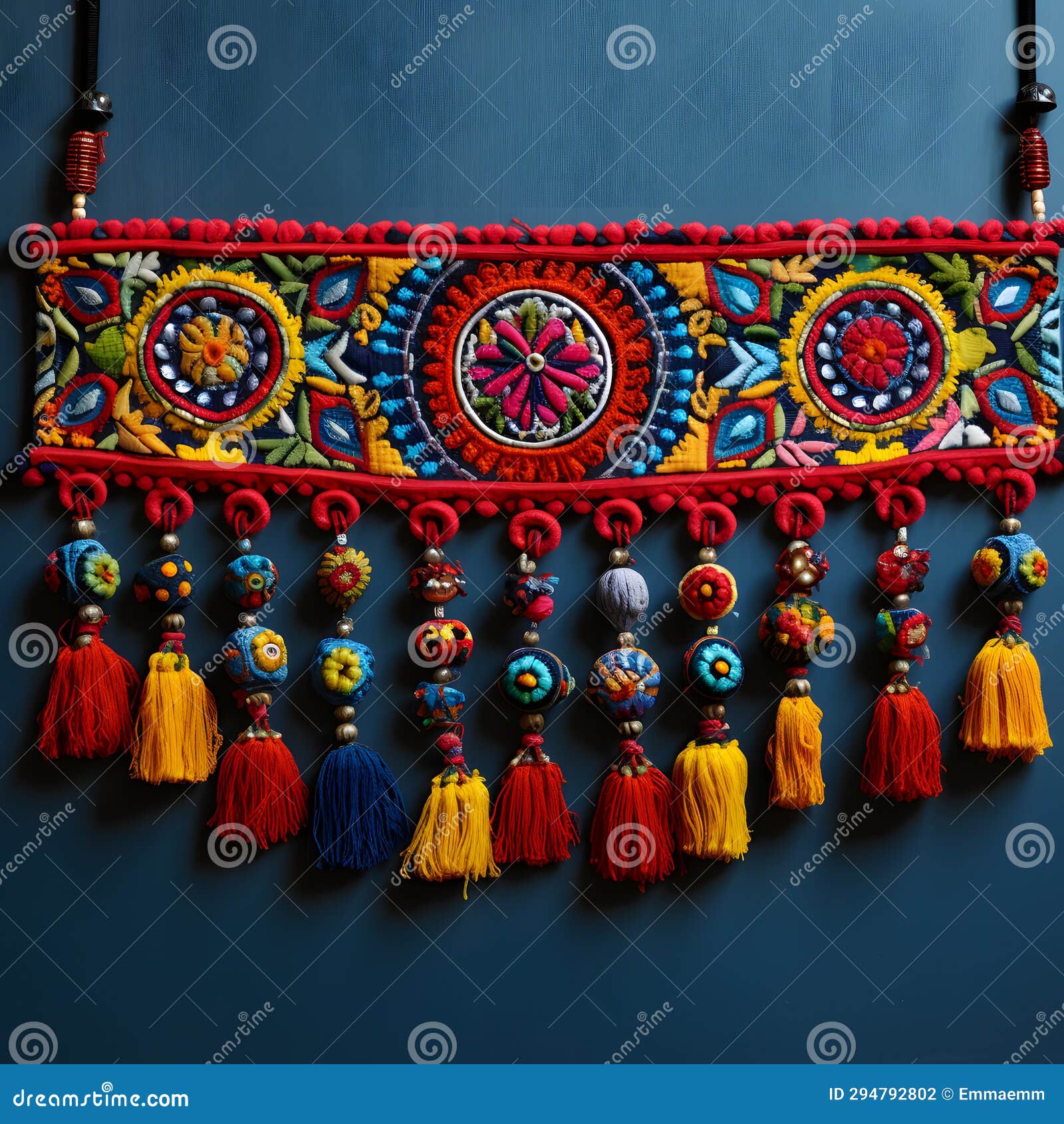 Decorative Toran Doorway Hanging Diwali Border Frame Royalty-Free Stock ...