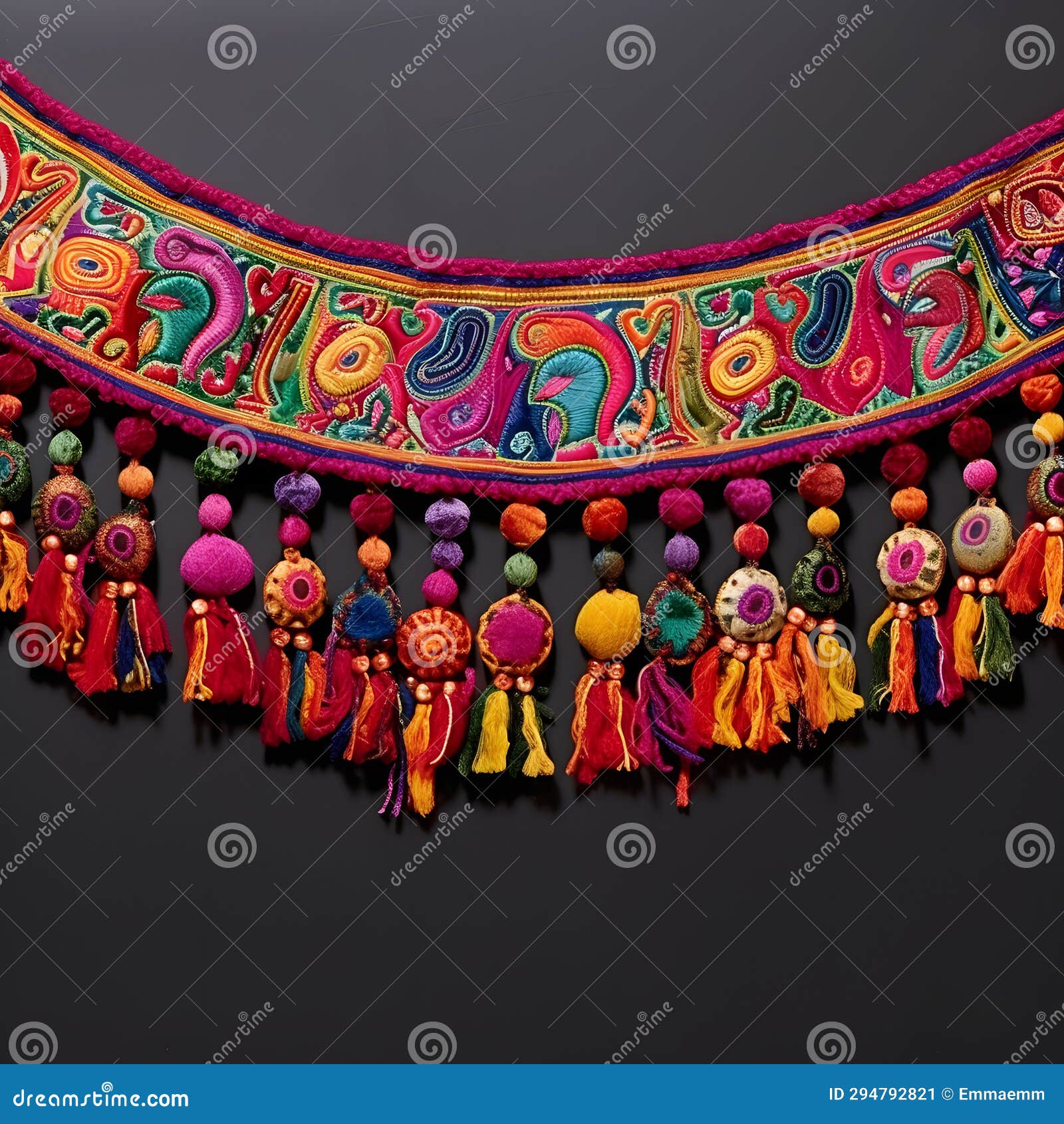 Decorative Toran Doorway Hanging Diwali Border Frame Royalty-Free Stock ...