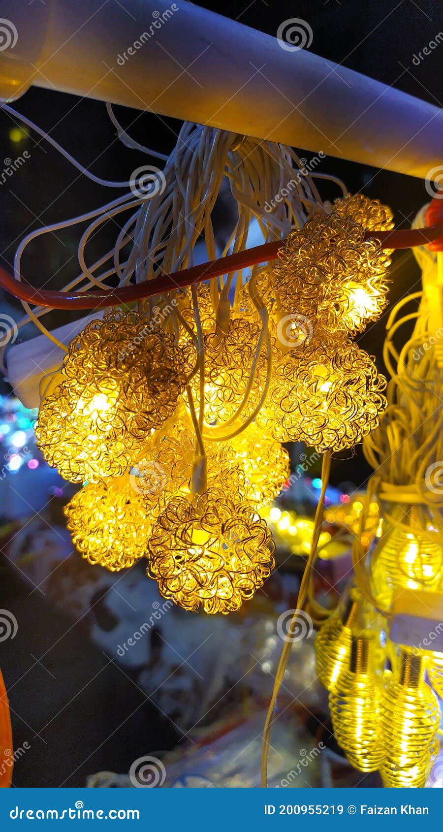 Diwali light series stock image. Image of flower, tree - 200955219